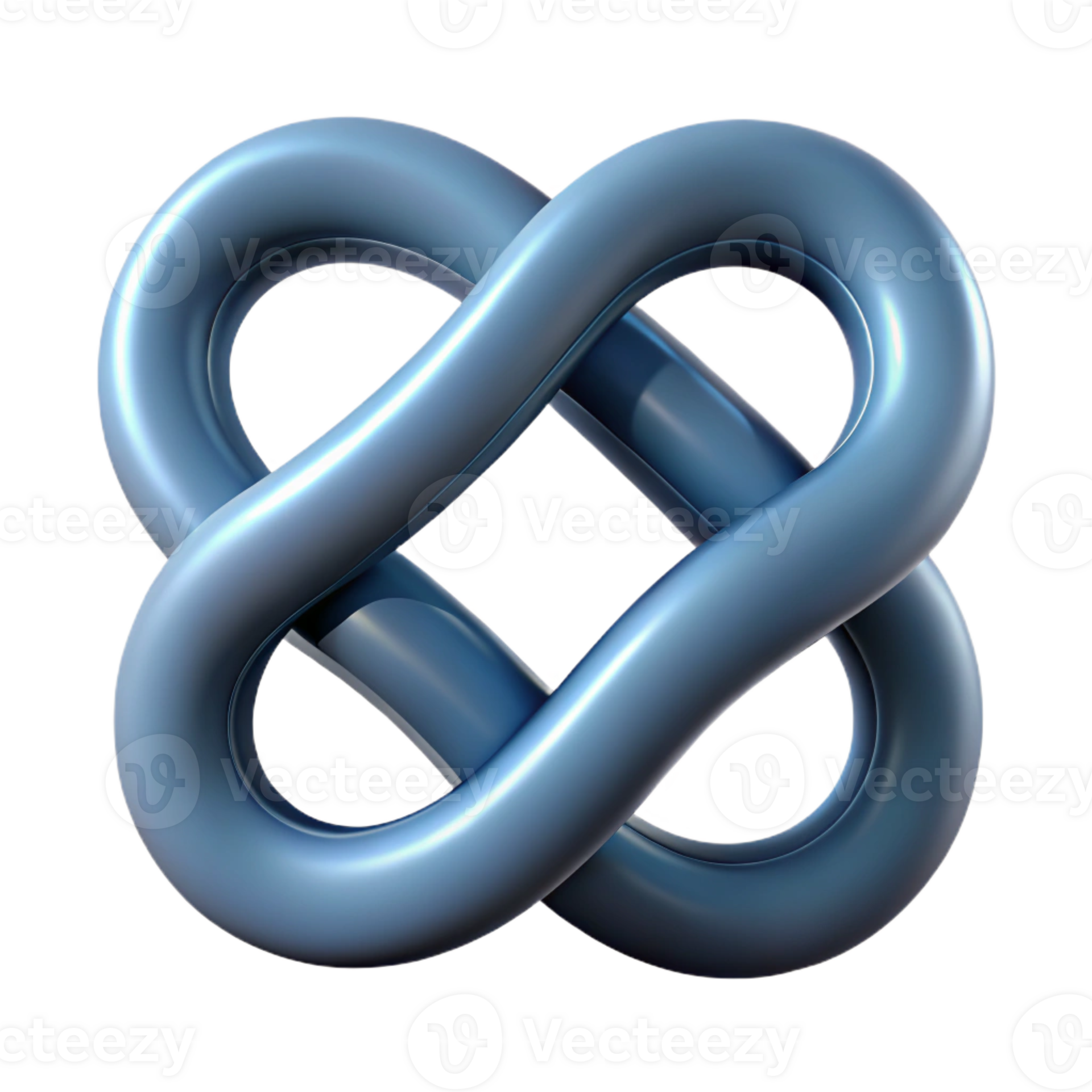 Peaceful Vibrant Geometric Symbol Of Infinity Interlocking Loops Clean Lines Minimal Design