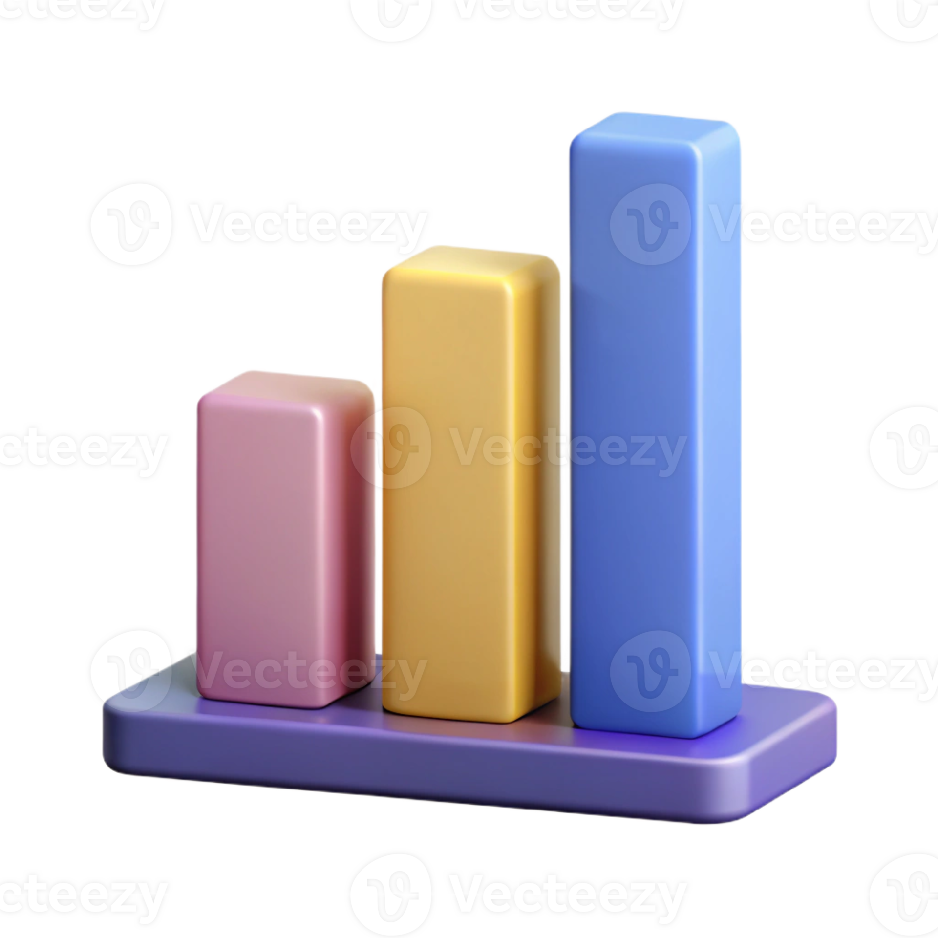 Sumptuous Exemplary Horizontal Bar Graph With Four Bars Contrasting Flat Colors Scalable