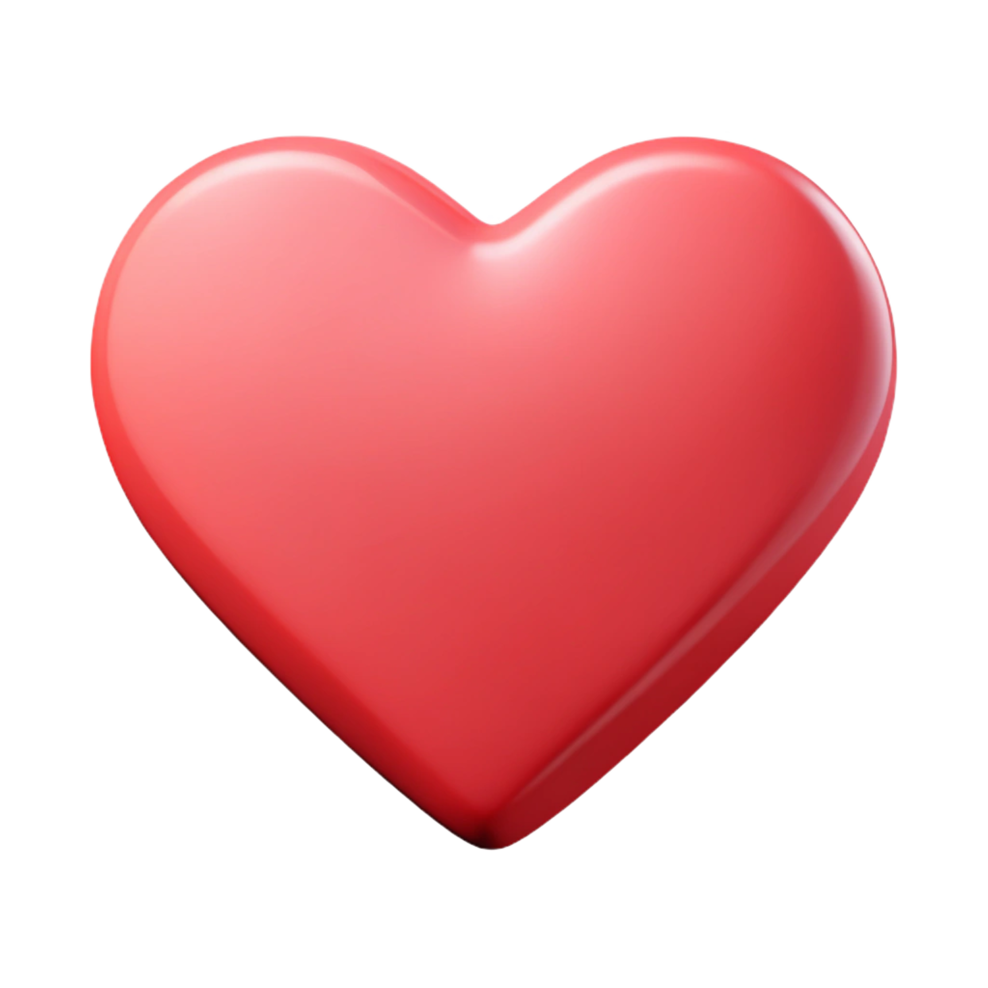 Majestic Reflective Baroque Crisp Edges Outline Of A Heart Flat Color Single Weight Stroke