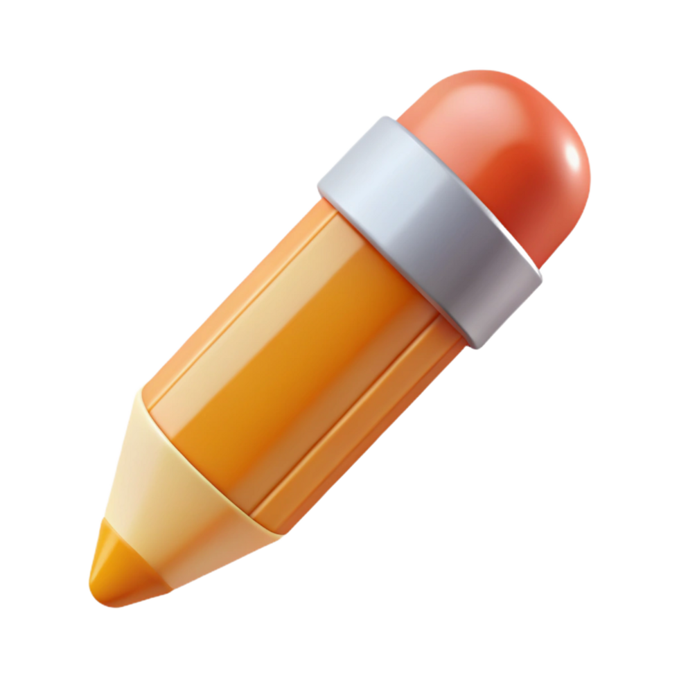 Breathtaking Notable Symmetrical Pencil Icon Clean Lines Minimal Flat Color With Scalable