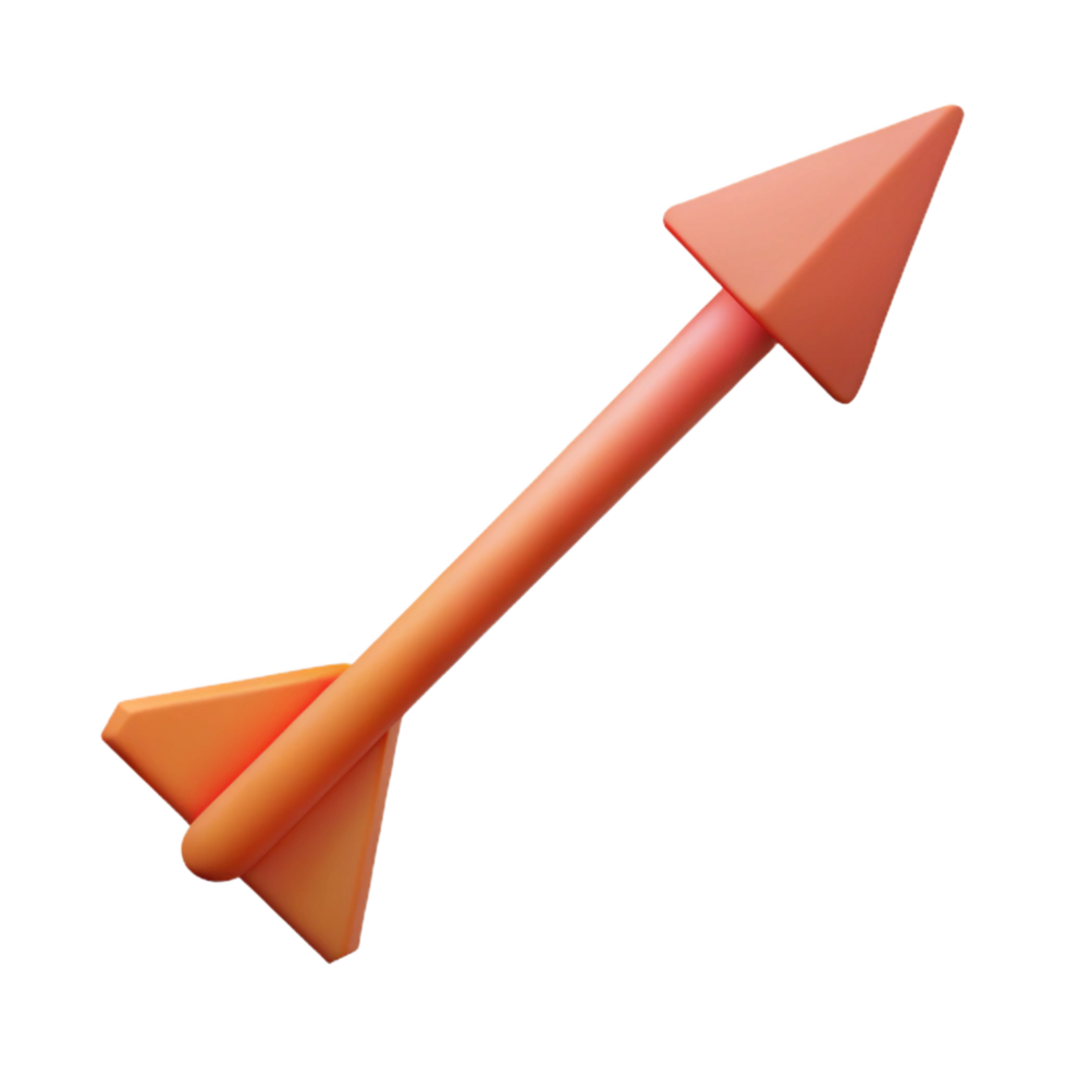 Ethereal Immaculate Scalable Flat Color Design Of An Arrow Single Weight Stroke Crisp Edges