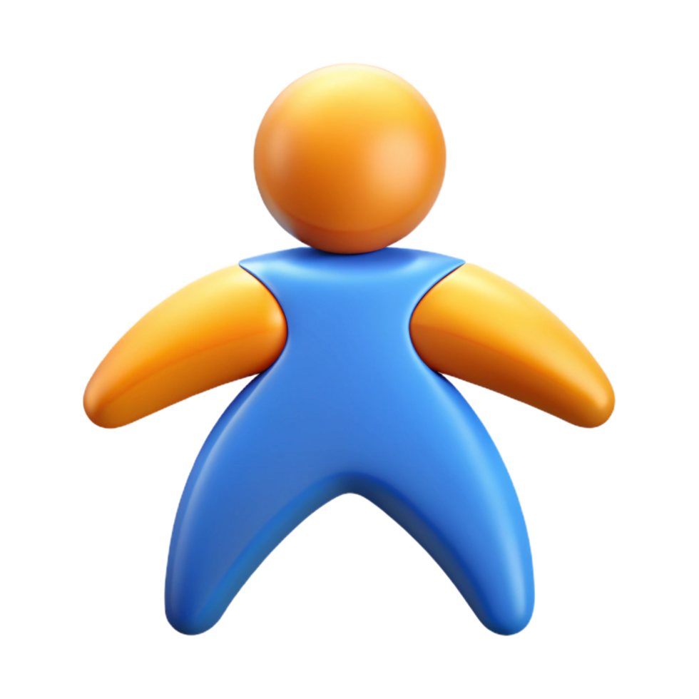 Immaculate Memorable Scalable Logo Depicting An Abstract Human Figure Clean Lines Flat Color