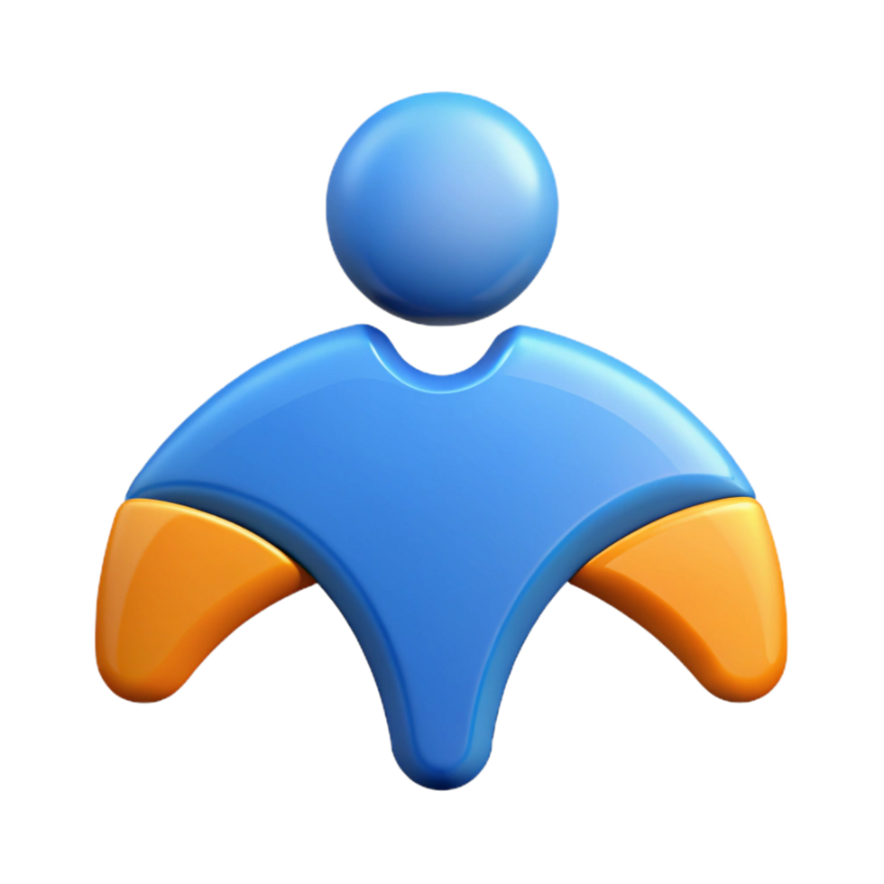 Elegant Baroque Scalable Logo Depicting An Abstract Human Figure Clean Lines Flat Color With