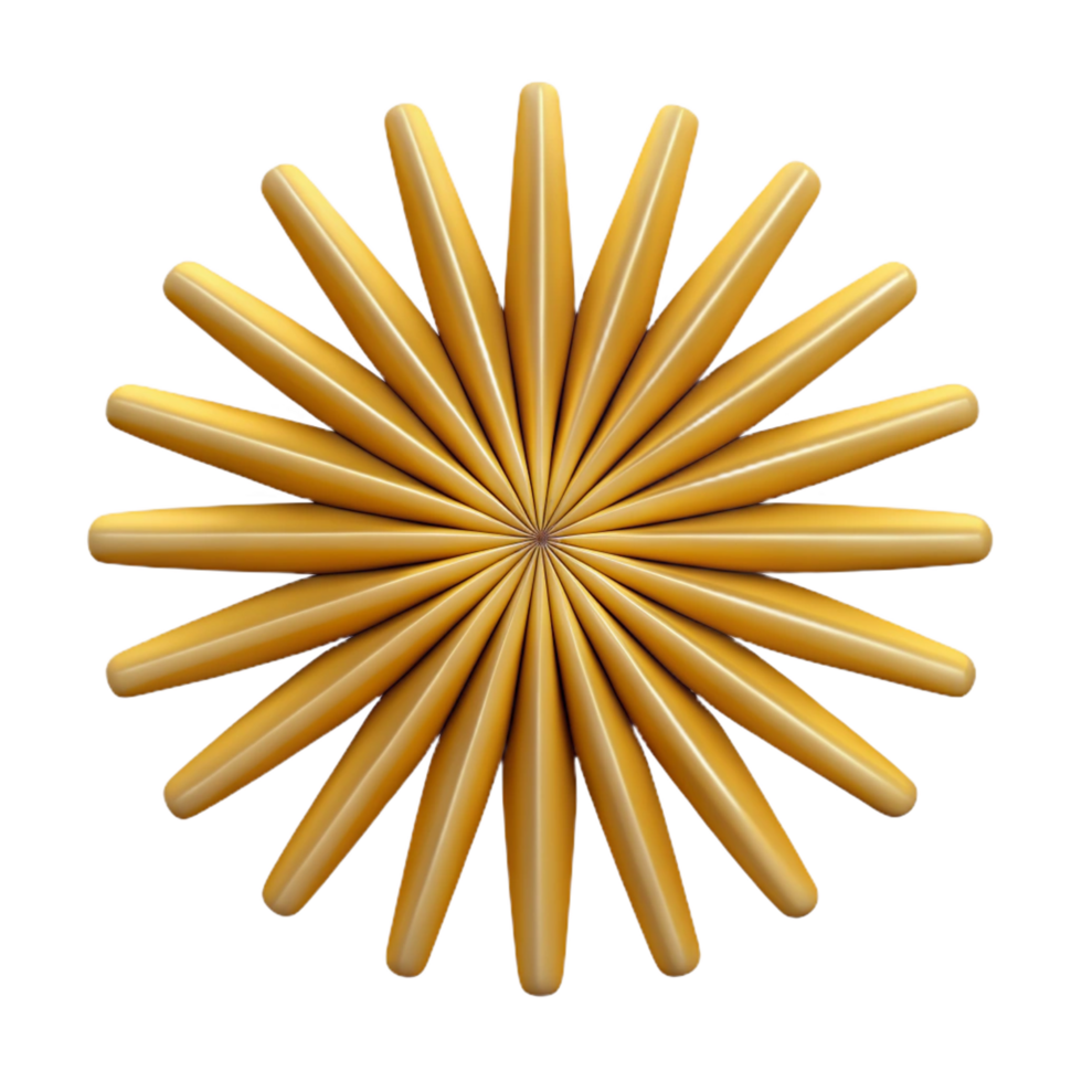 Mesmerizing Quintessential Geometric Pattern Of Radiating Lines Flat Color With Scalable