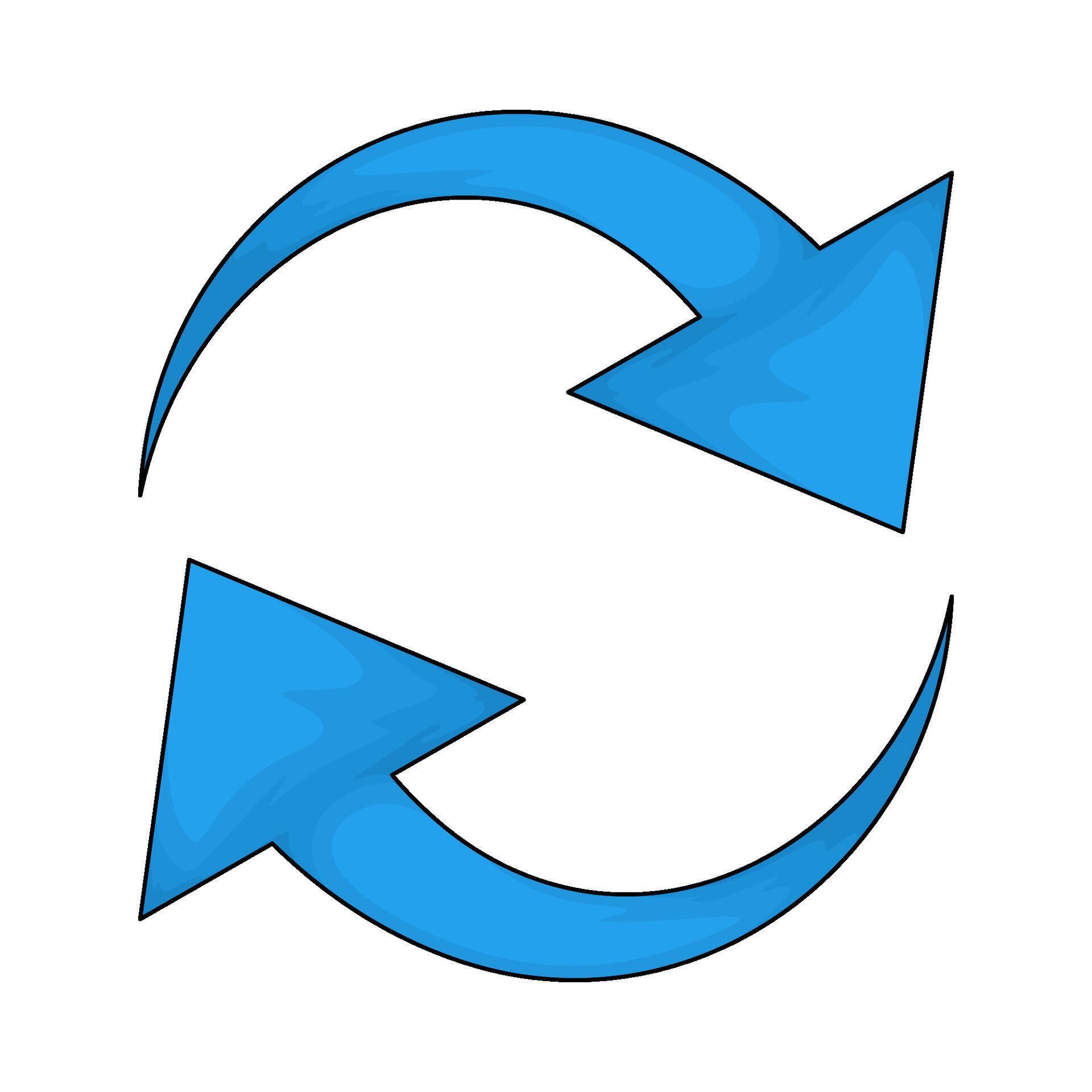 refresh buttons illustration 65289755 Vector Art at Vecteezy