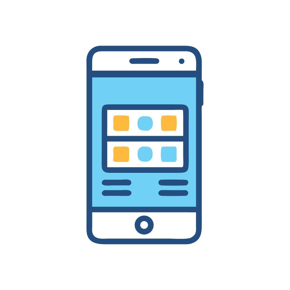 Mobile App Interface Design with UI elements 65318073 Vector Art at Vecteezy