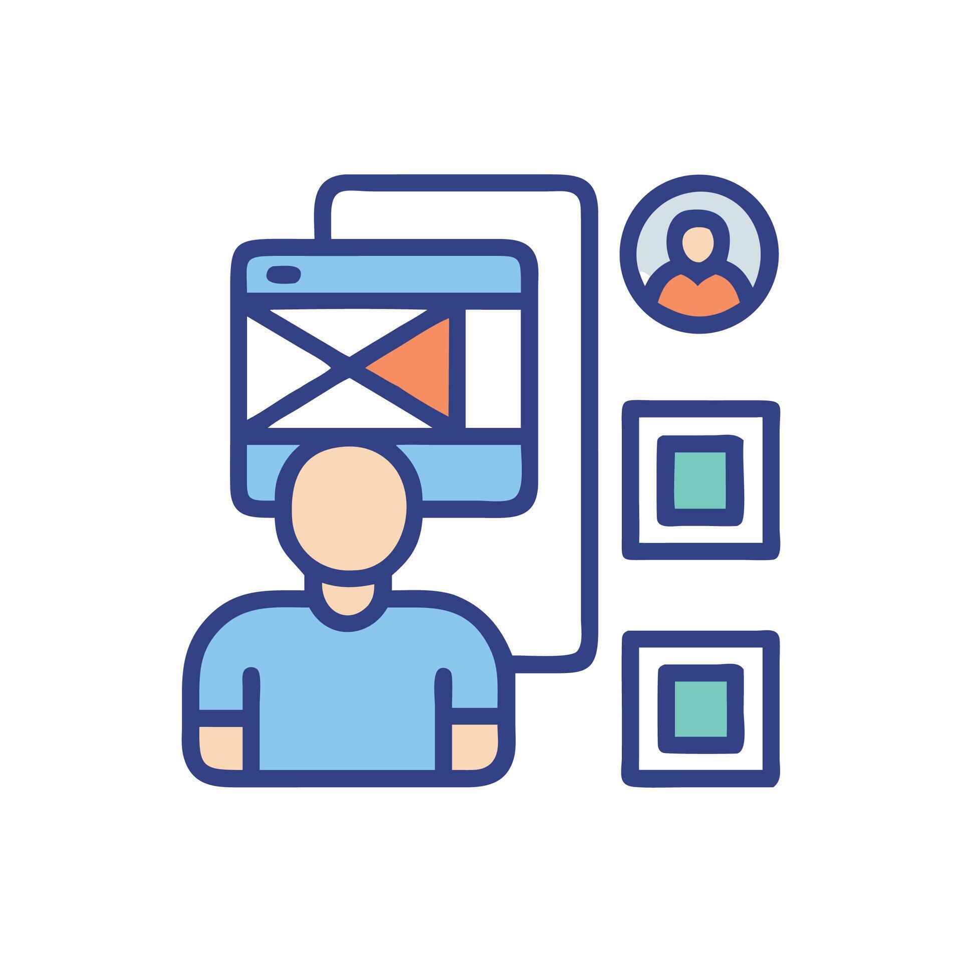 Content Creator Workflow Visualization, User Interface, Web Development ...