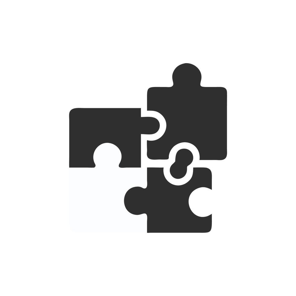 Connected puzzle pieces symbolizing unity teamwork and problem solving 65322514 Vector Art at ...