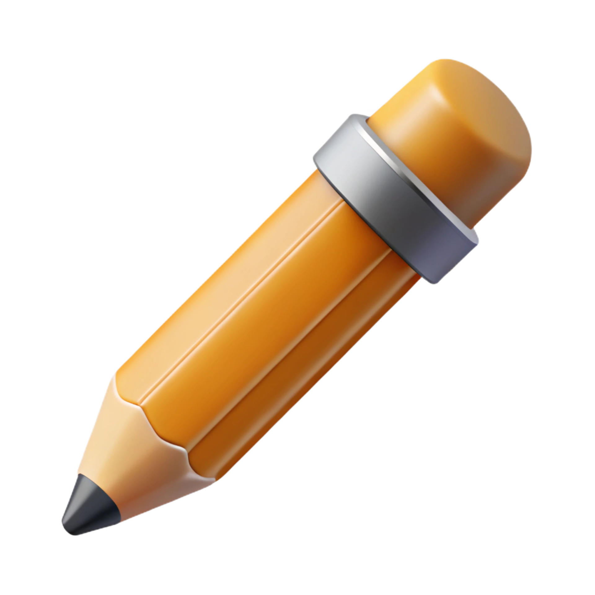 Mysterious Immaculate Pictogram Of A Pencil Clean Lines Flat Color With Scalable Design