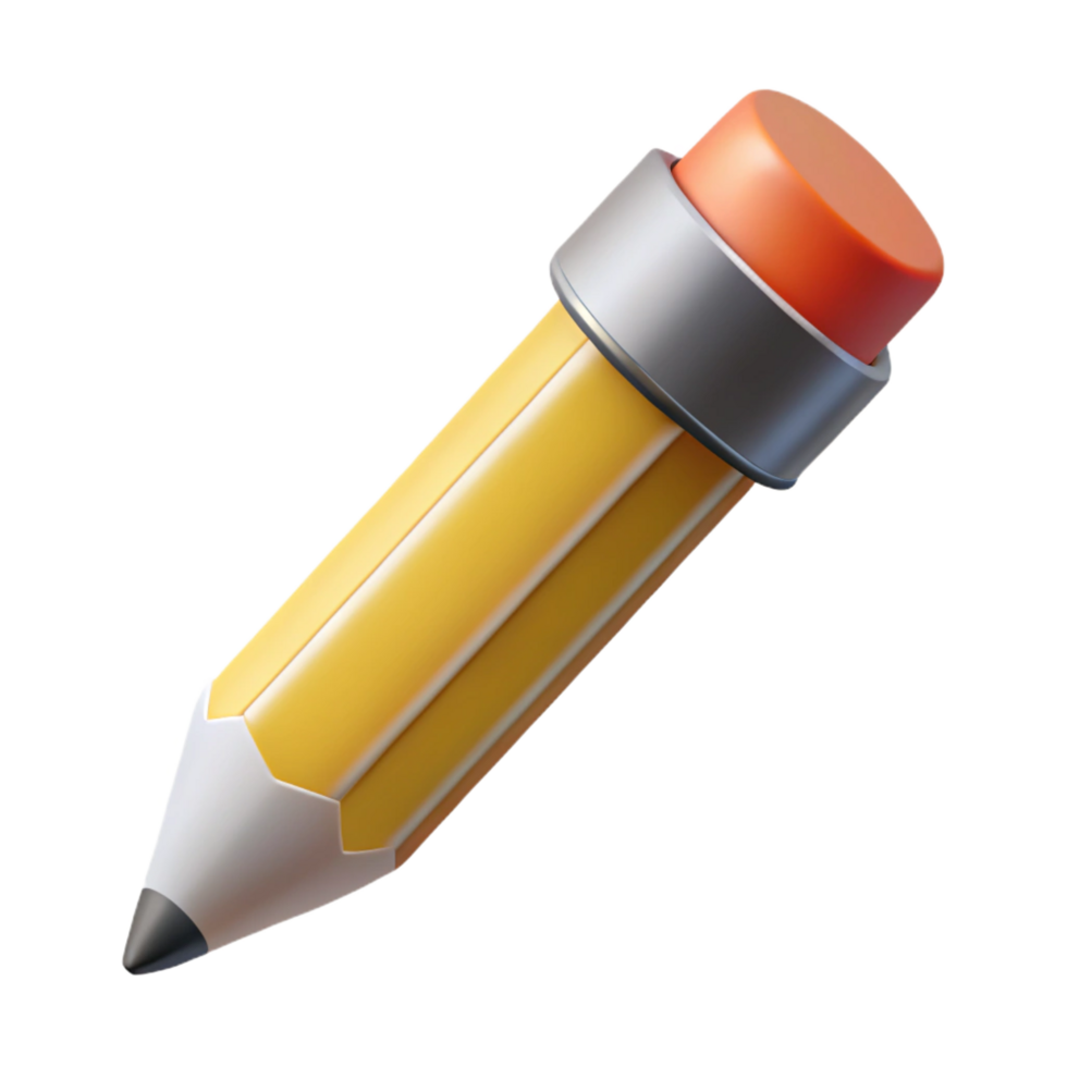 Gorgeous Dramatic Retro Pencil With A Pointed Tip Clean Lines Minimal With Scalable Design