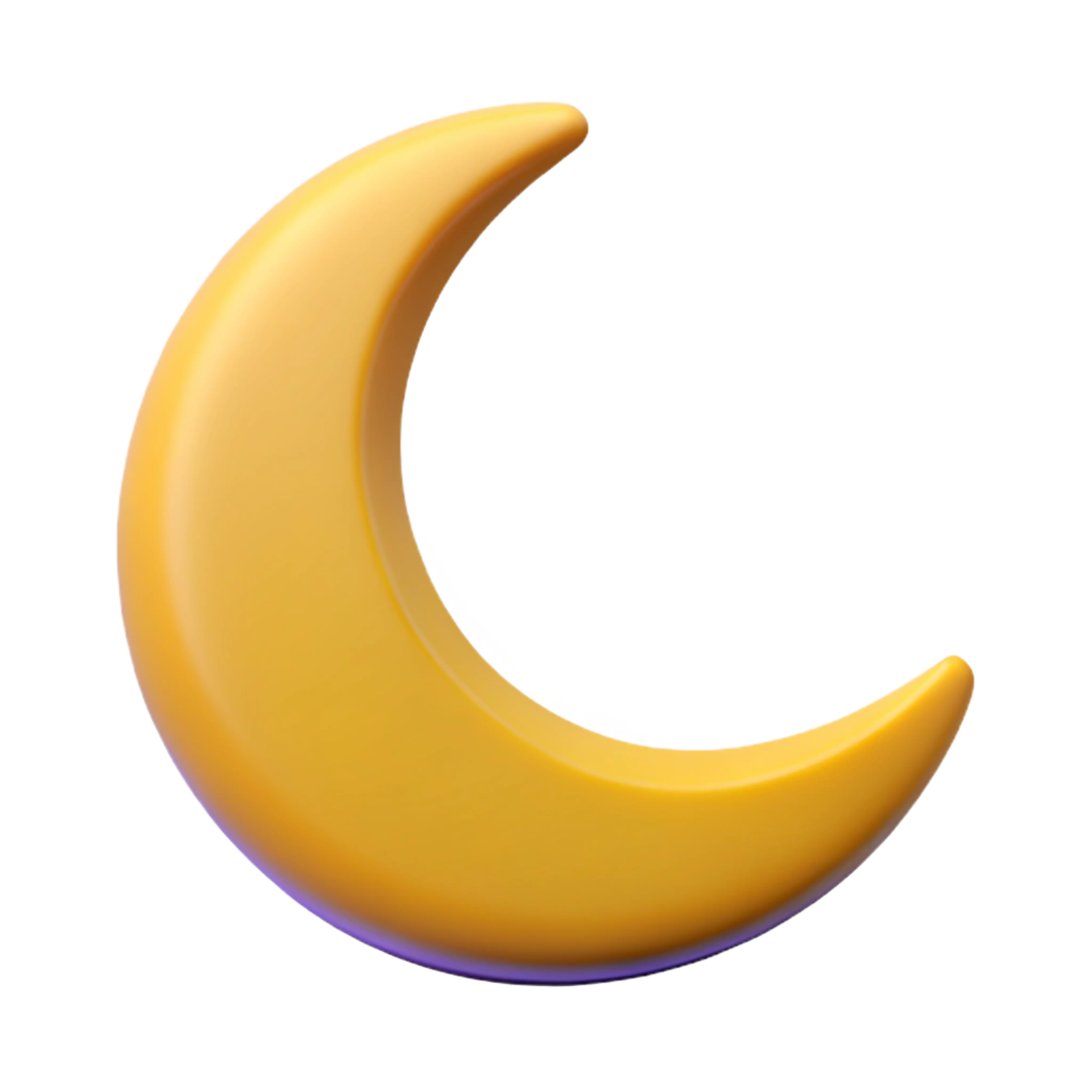 Immaculate Exemplary Minimal Outline Of A Crescent Moon Clean Lines Flat Color Crisp Edges