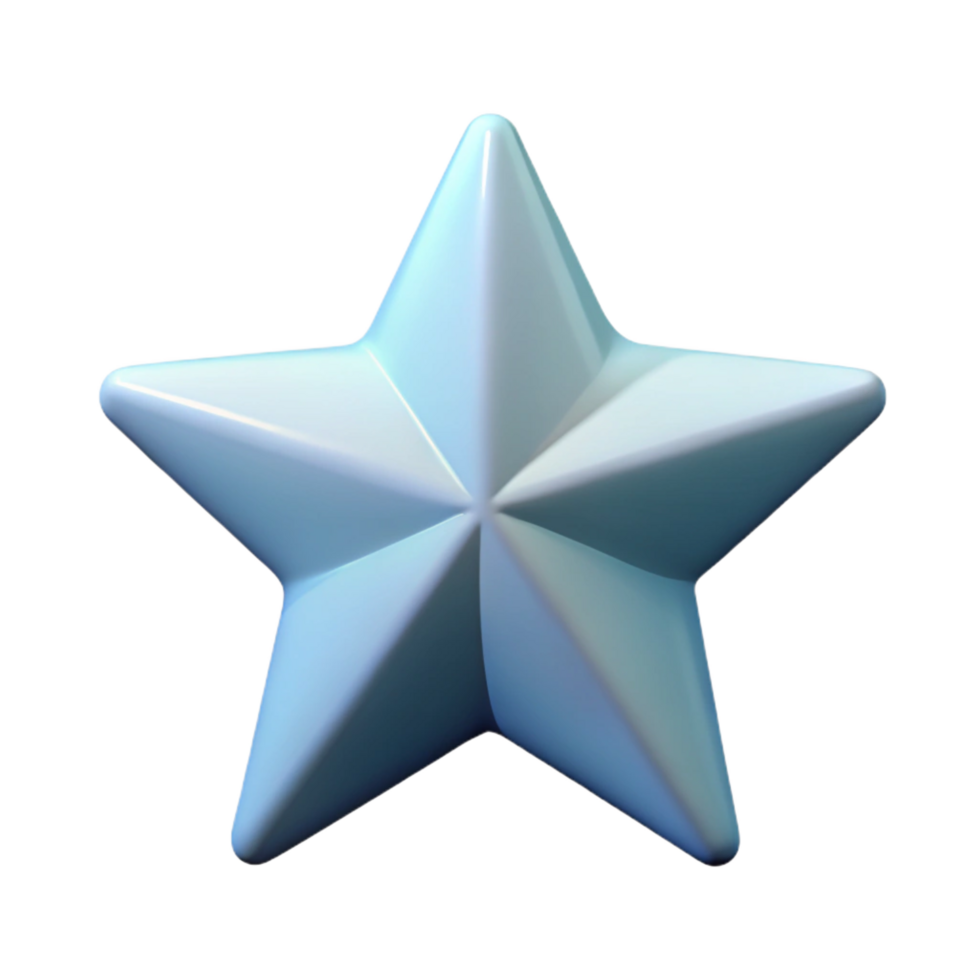 Exquisite Remarkable Single Weight Stroke Symmetrical Star Flat Color Clean Lines Minimal