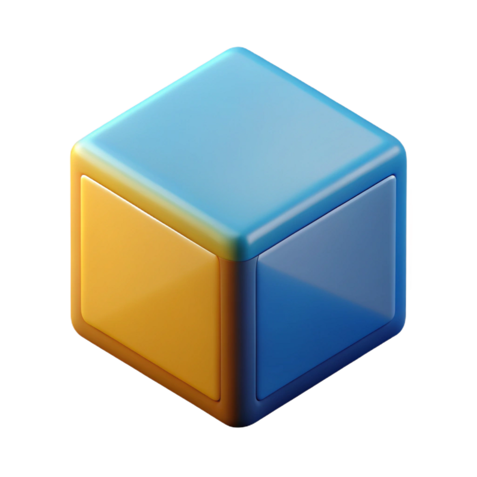 Exemplary Avant Garde Abstract Geometric Shape With Interlocking Squares Clean Lines Flat