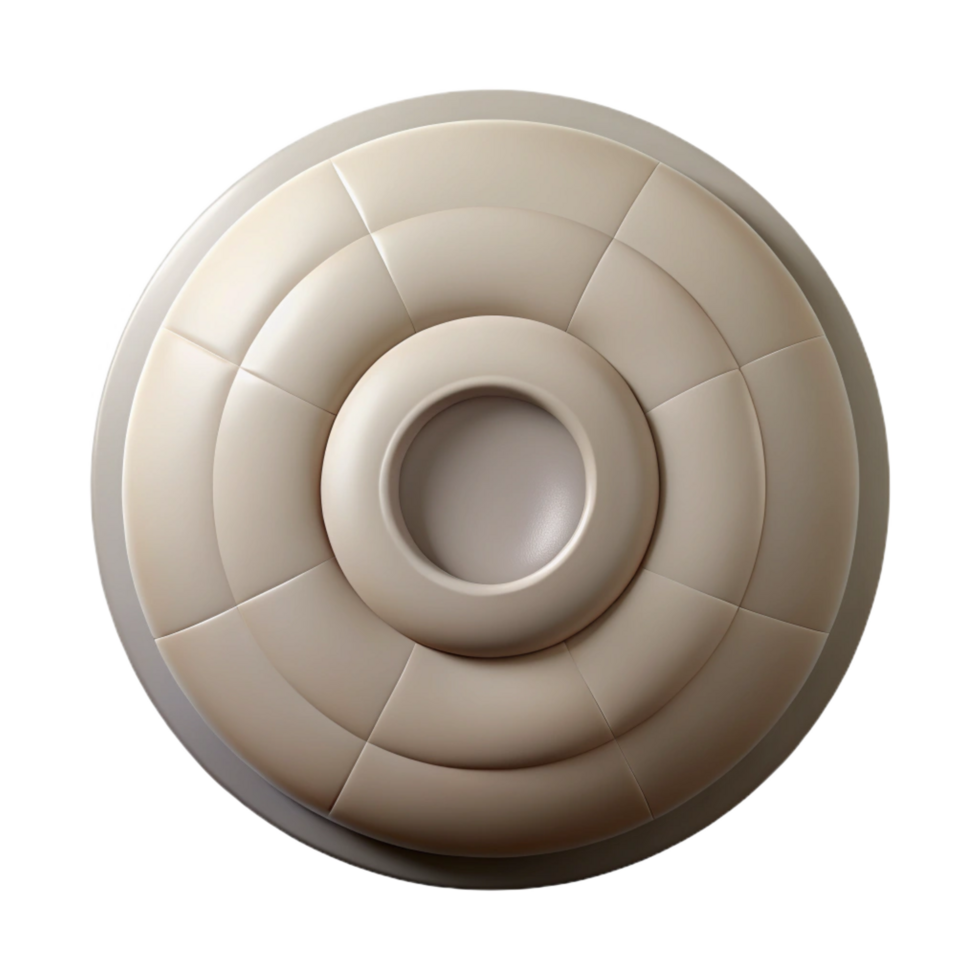 Melancholic Elegant Minimal Geometric Circle Pattern Single Weight Stroke With Scalable Design