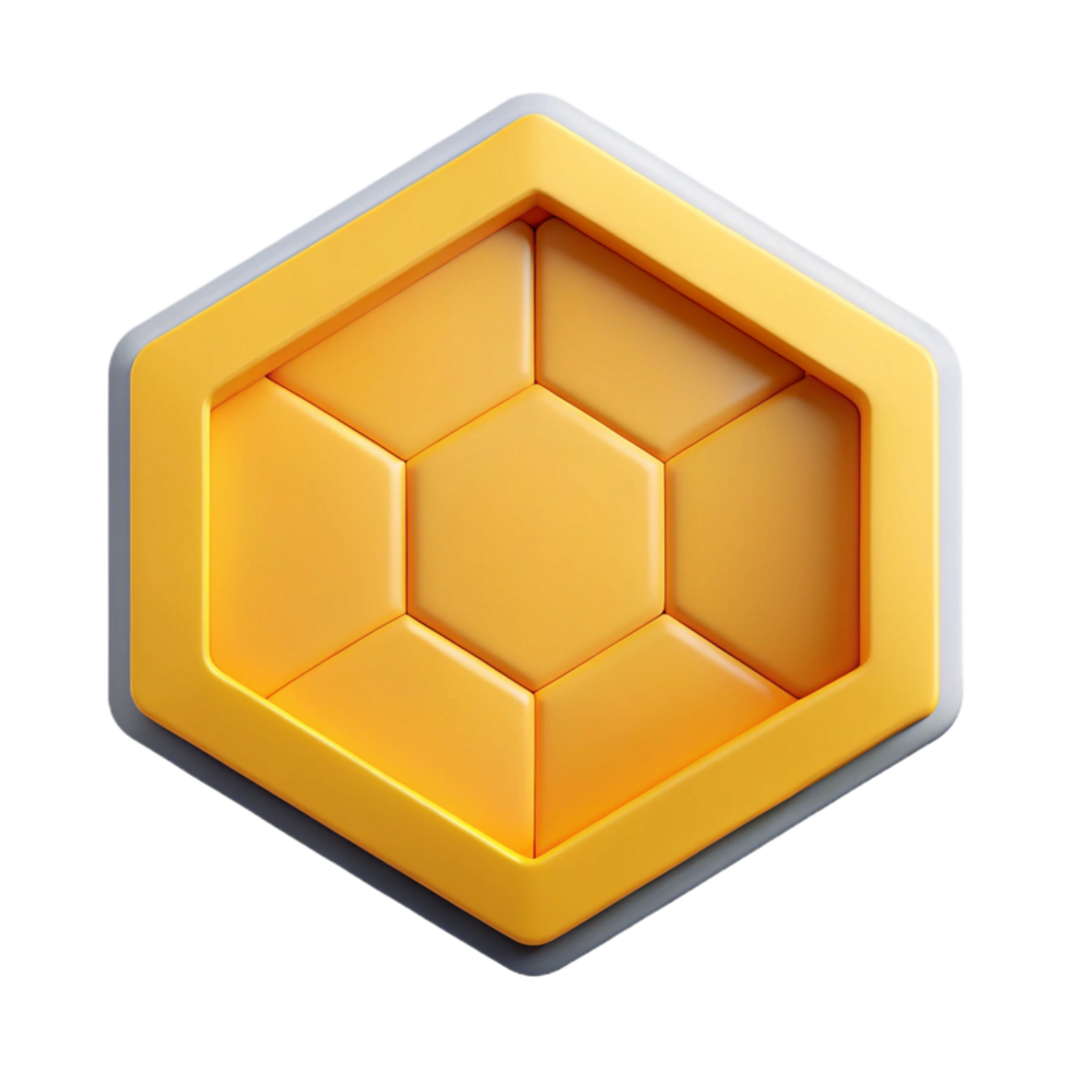 Vibrant Joyful Artistic Minimal Hexagon And Circle Pattern Crisp Edges With Scalable Design