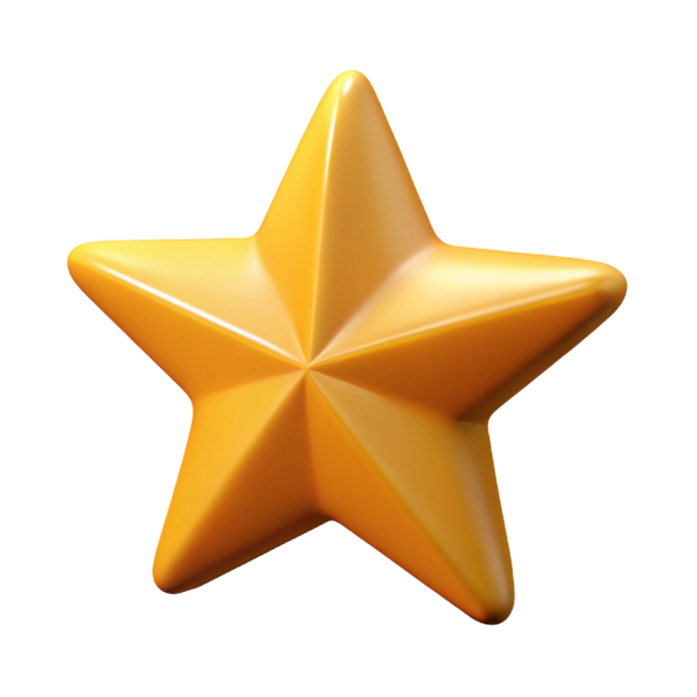 Immaculate Reflective Retro Symmetrical Star With Single Weight Stroke