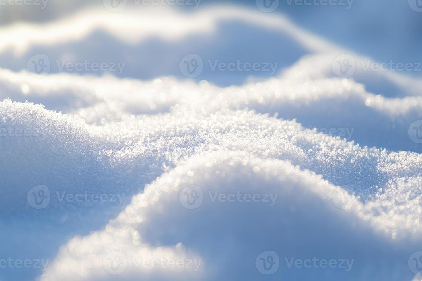 Sparkling snowdrift creating textured winter wonderland background ...