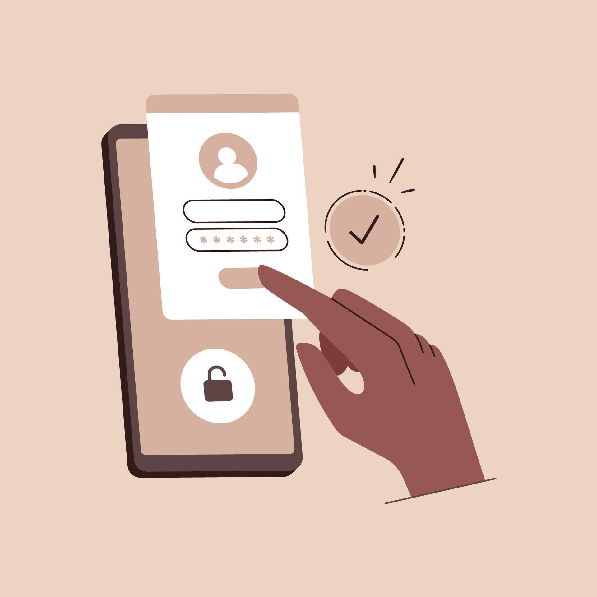 OTP authentication and Secure Verification 65382747 Vector Art at Vecteezy