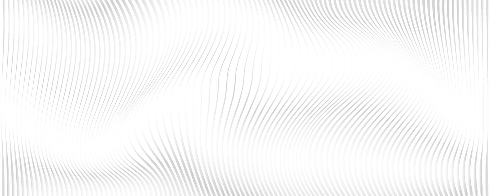 Abstract Wavy Lines with Soft Colors on White Background. Minimalist design perfect for web ...