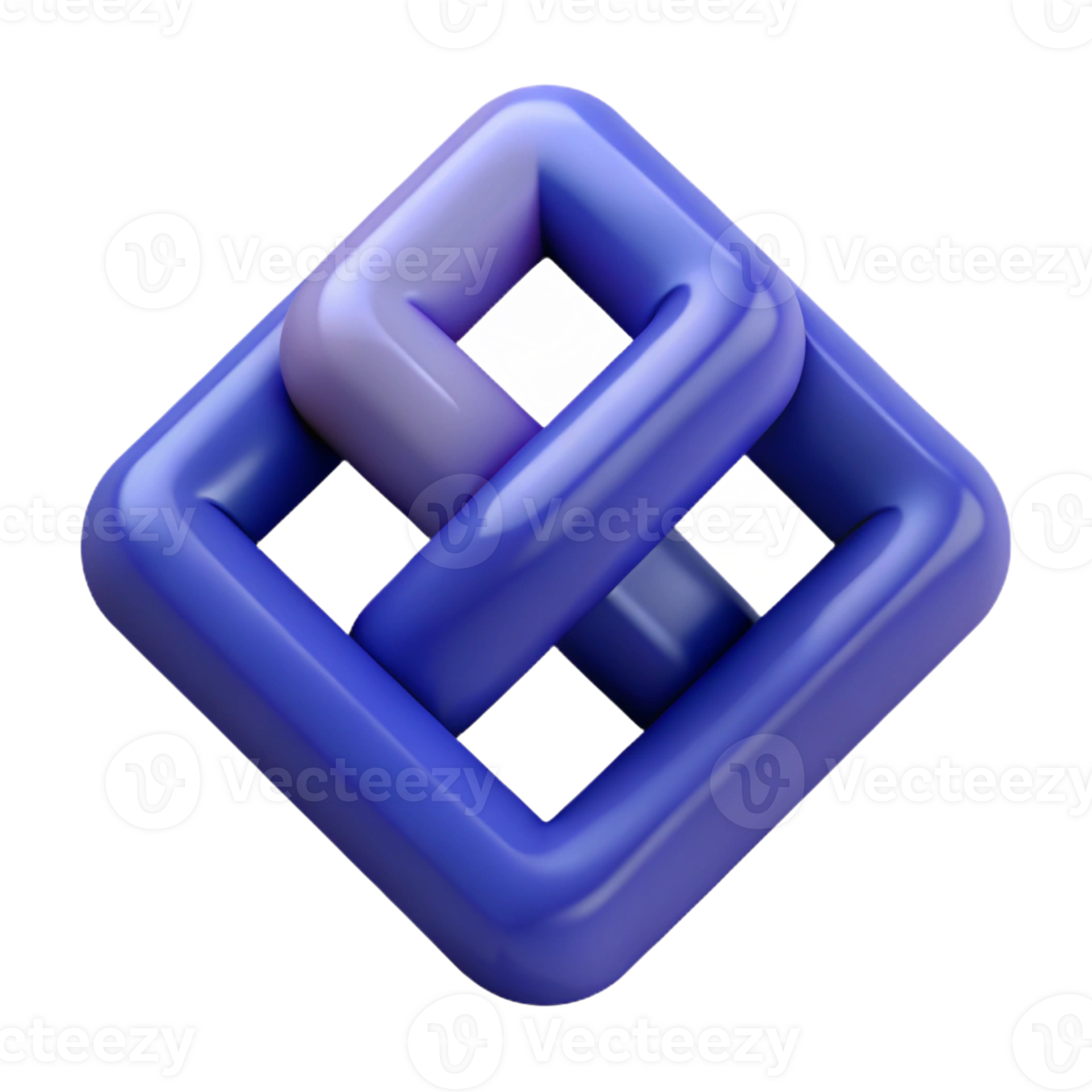 alluring passionate futuristic Abstract interlocking squares, minimal design, flat color, crisp ...