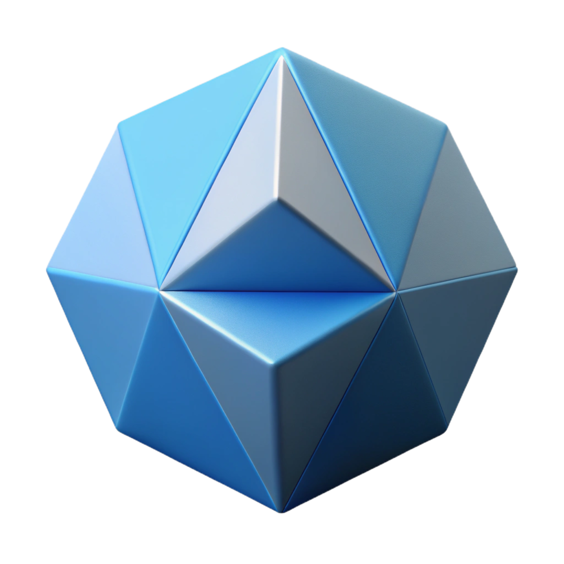 Memorable Renaissance Overlapping Polygons Crisp Edges Clean Lines Minimal Design Flat Color