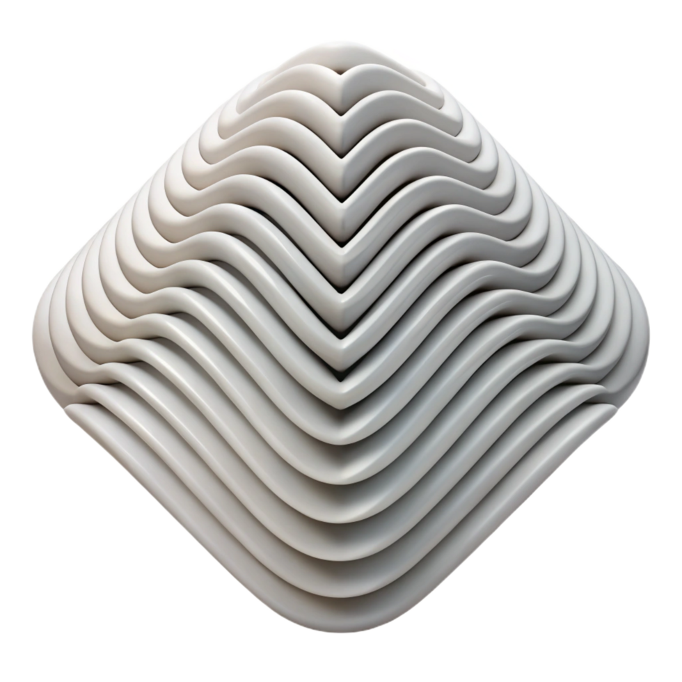 Captivating Artistic Clean Lines Forming A Wave Pattern Symmetrical With Scalable Design Crisp