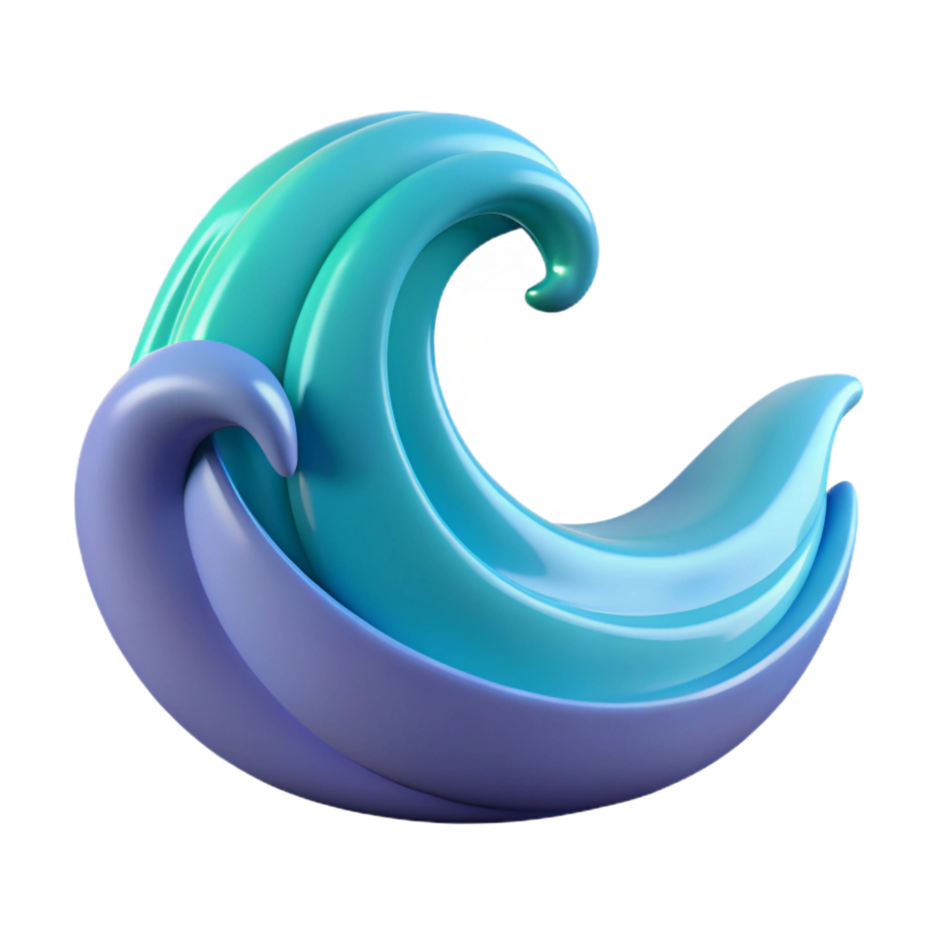 Striking Remarkable Minimalist Geometric Triangle With Crisp Edges And Flat Blue Color With