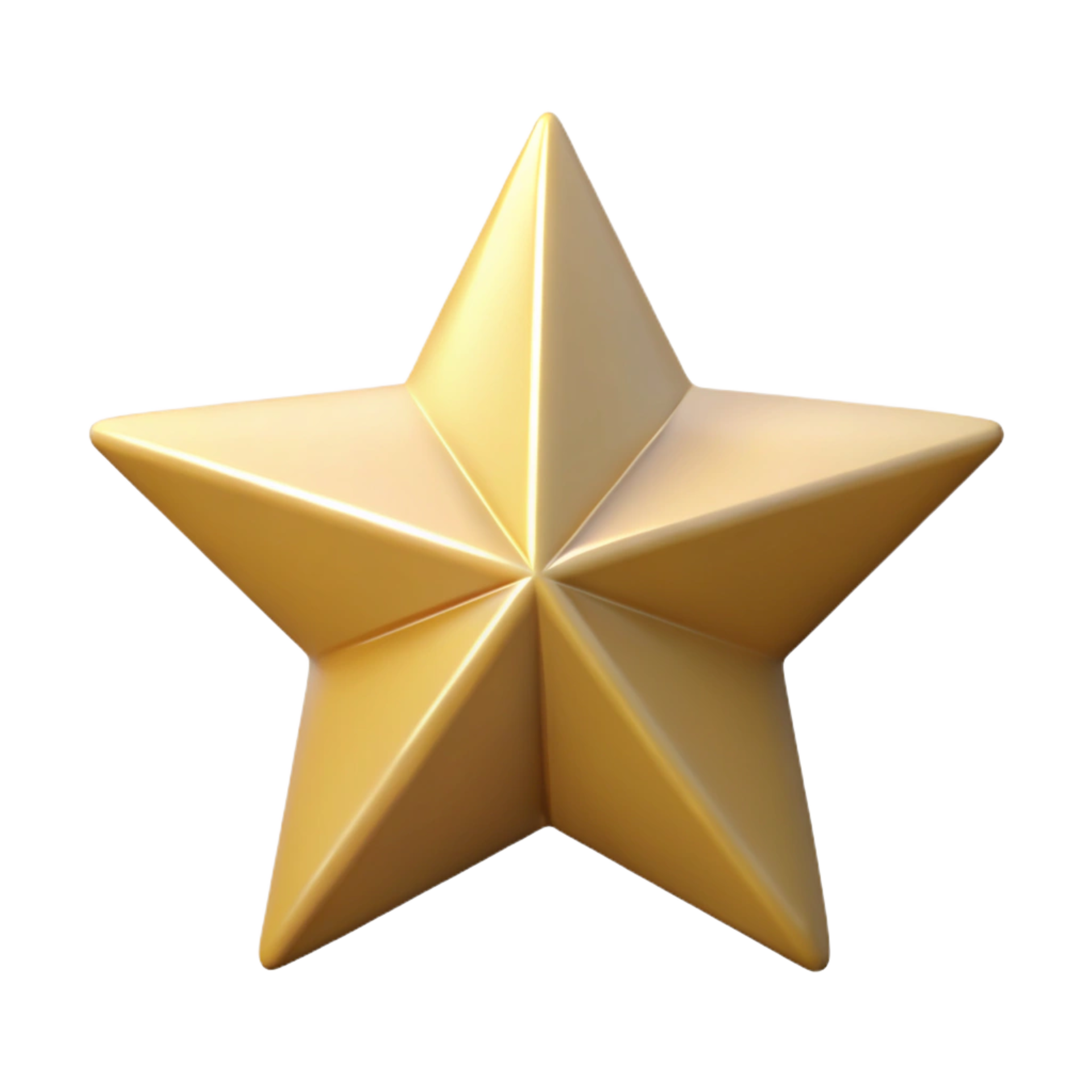 Radiant Iconic Symmetrical Star Flat Color Crisp Edges Minimal Design With Scalable Design