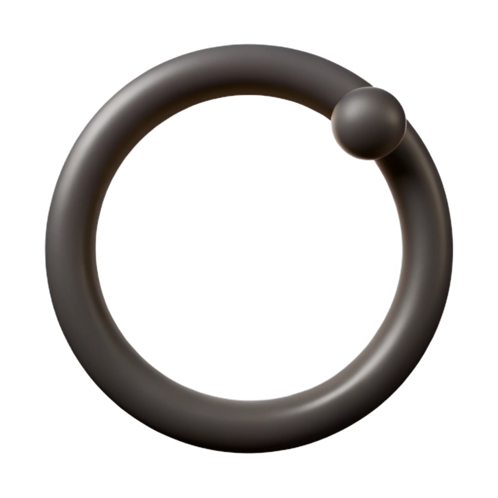 Remarkable Renaissance Minimal Single Weight Stroke Circle With A Dot Black With Scalable