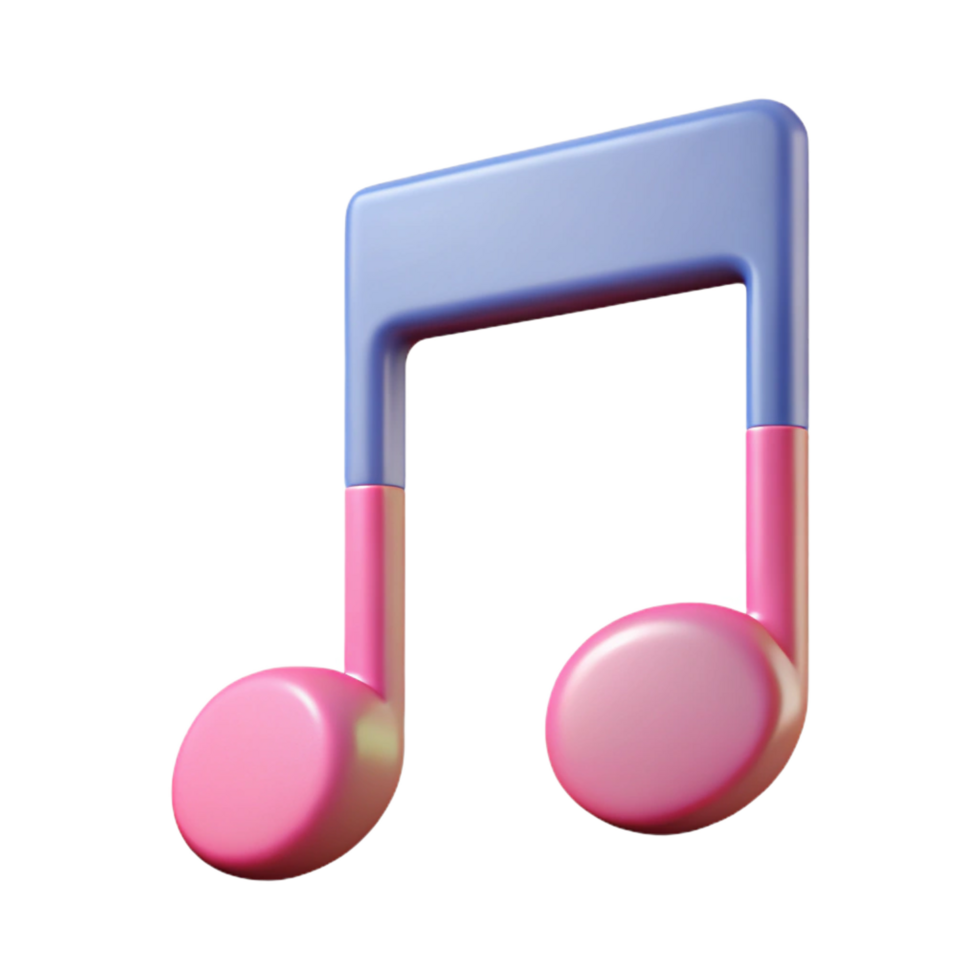 Energetic Glorious Flat Color Outline Of A Music Note Clean Lines Crisp Edges Minimal With