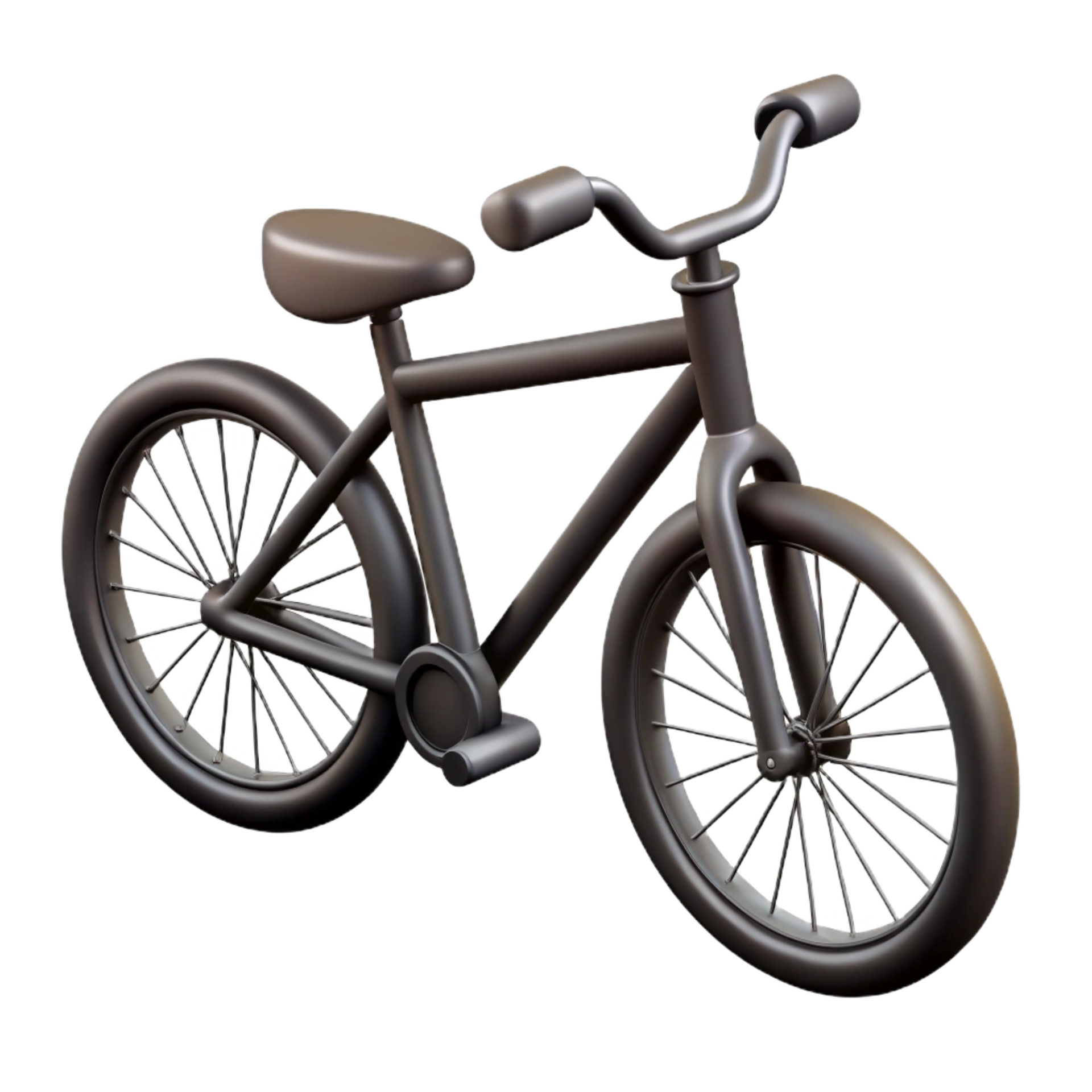 Captivating Memorable Silhouette Of A Bicycle Single Weight Stroke Crisp Edges With Scalable