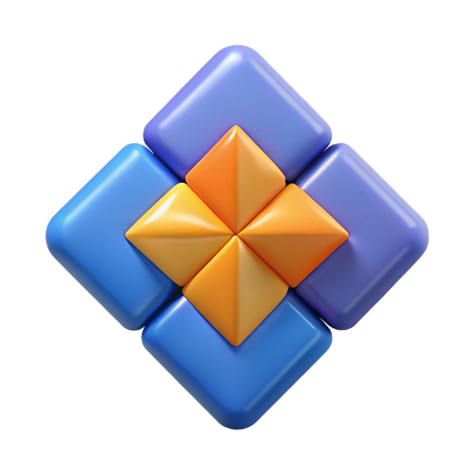 Dramatic Timeless Symmetrical Silhouette Of An Atom Symbol Clean Lines Minimal Design With