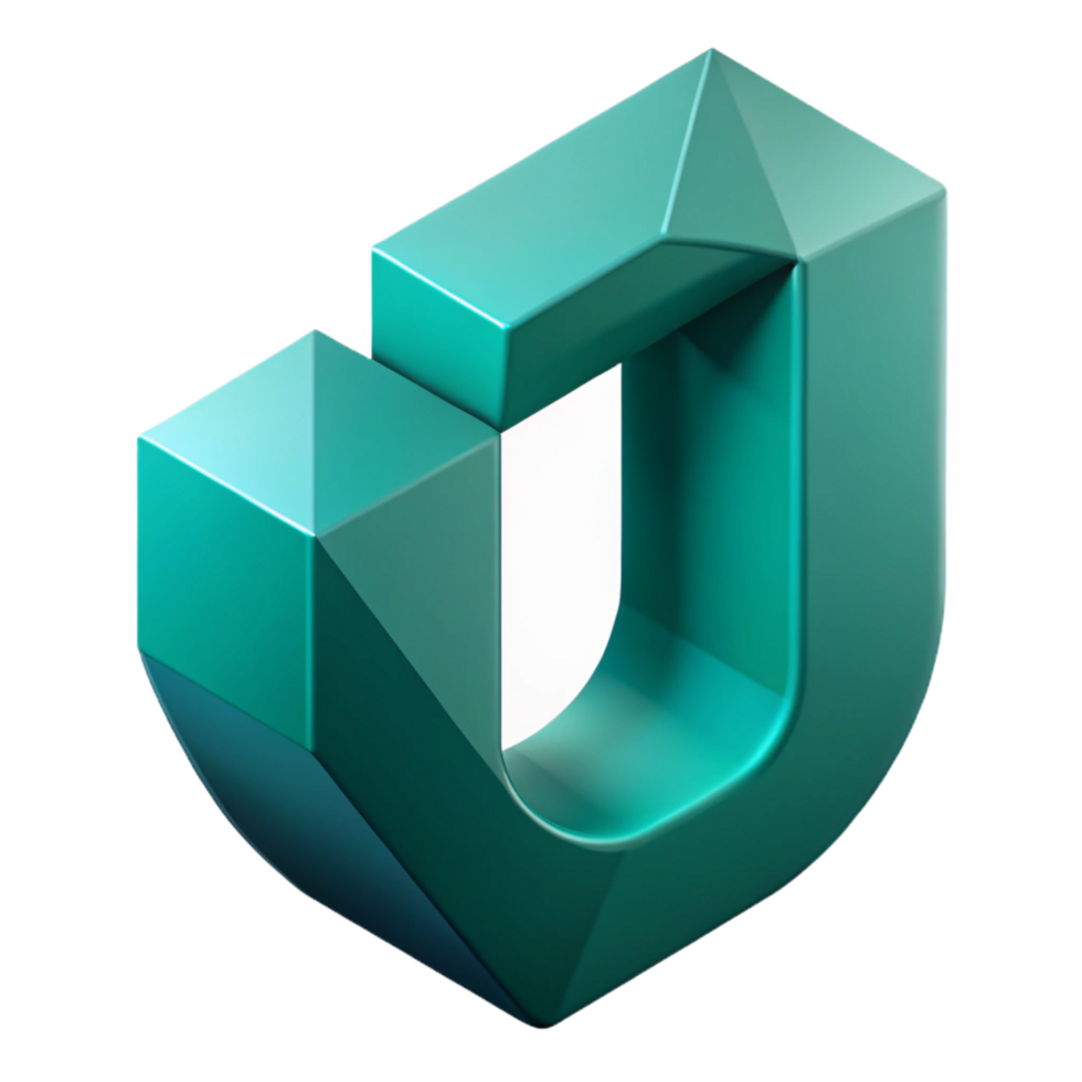 Gorgeous Standout Isometric Cube With Contrasting Flat Color Faces Clean Lines Crisp Edges