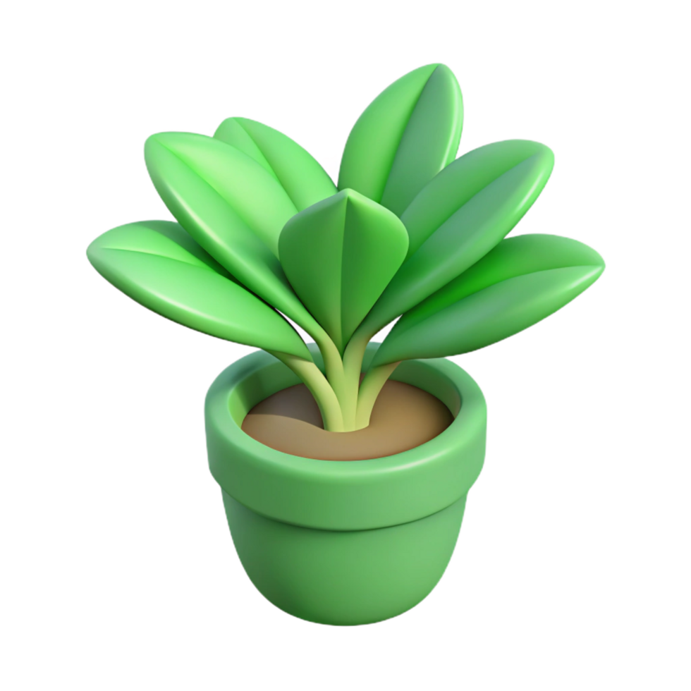 Whimsical Captivating Isometric Tree With Scalable Design And Flat Green Color With Scalable