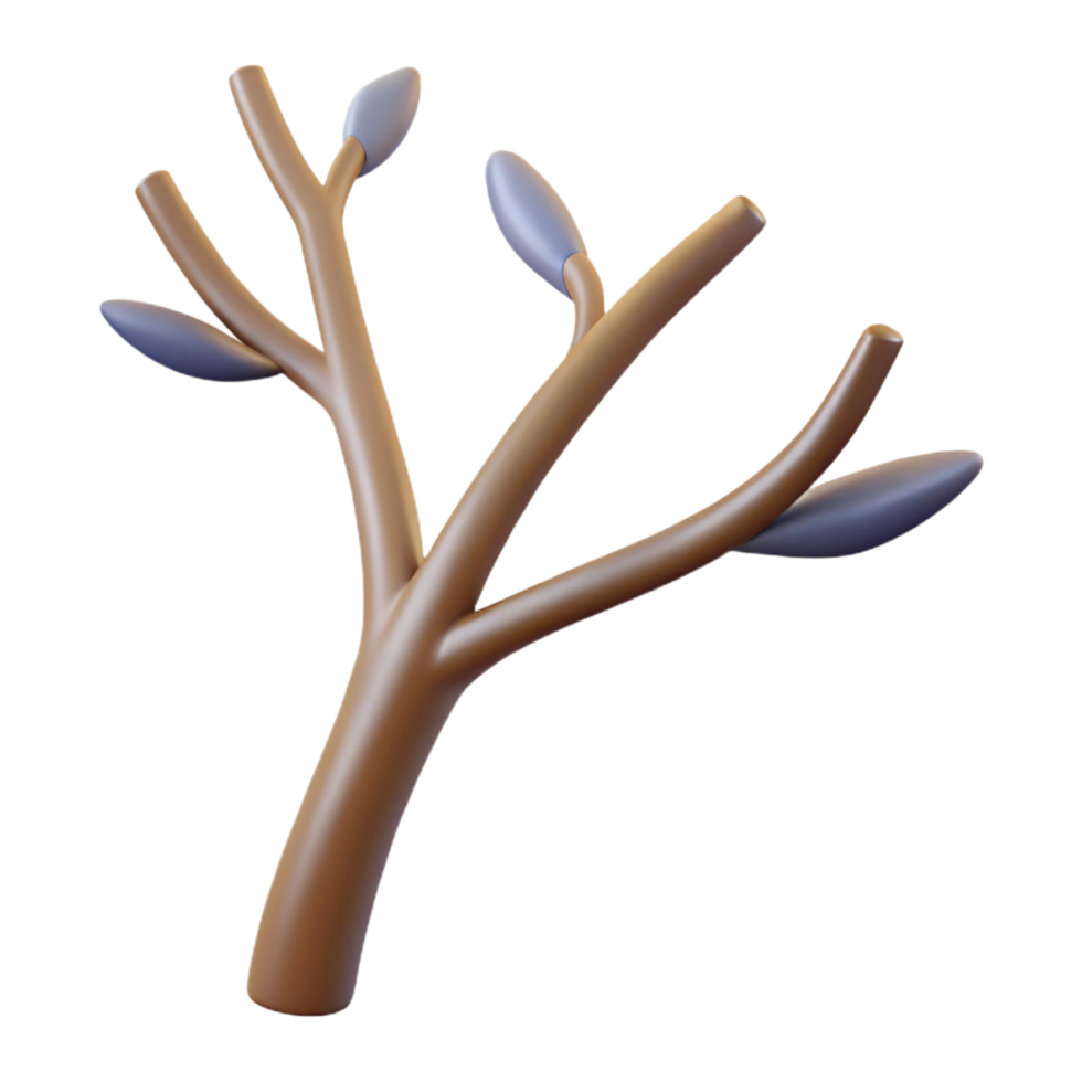 Sumptuous Coastal Silhouette Of A Tree Branch Clean Lines Minimal Flat Color With Scalable