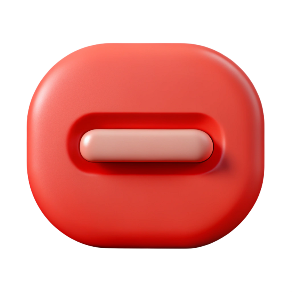 Exemplary Vintage Scalable Minus Sign Character Red Symmetrical Design With Scalable Design