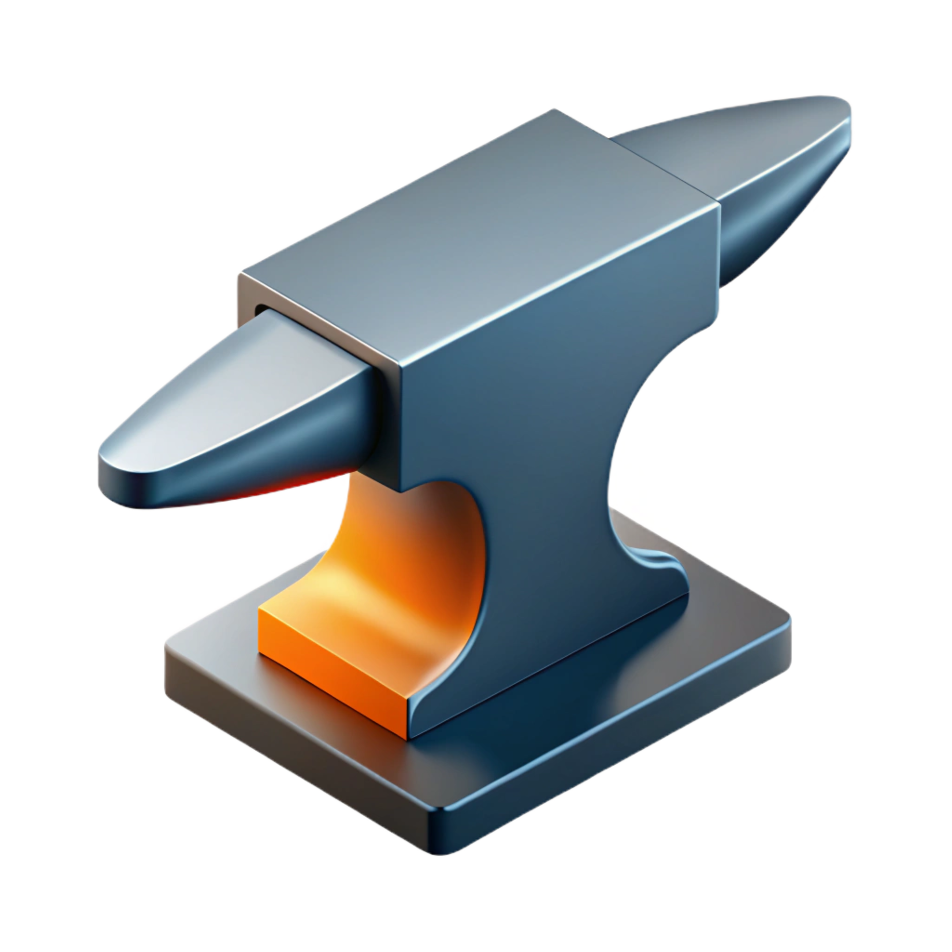 Pristine Gothic Isometric Anvil Clean Lines Minimal Design With Scalable Design Elite