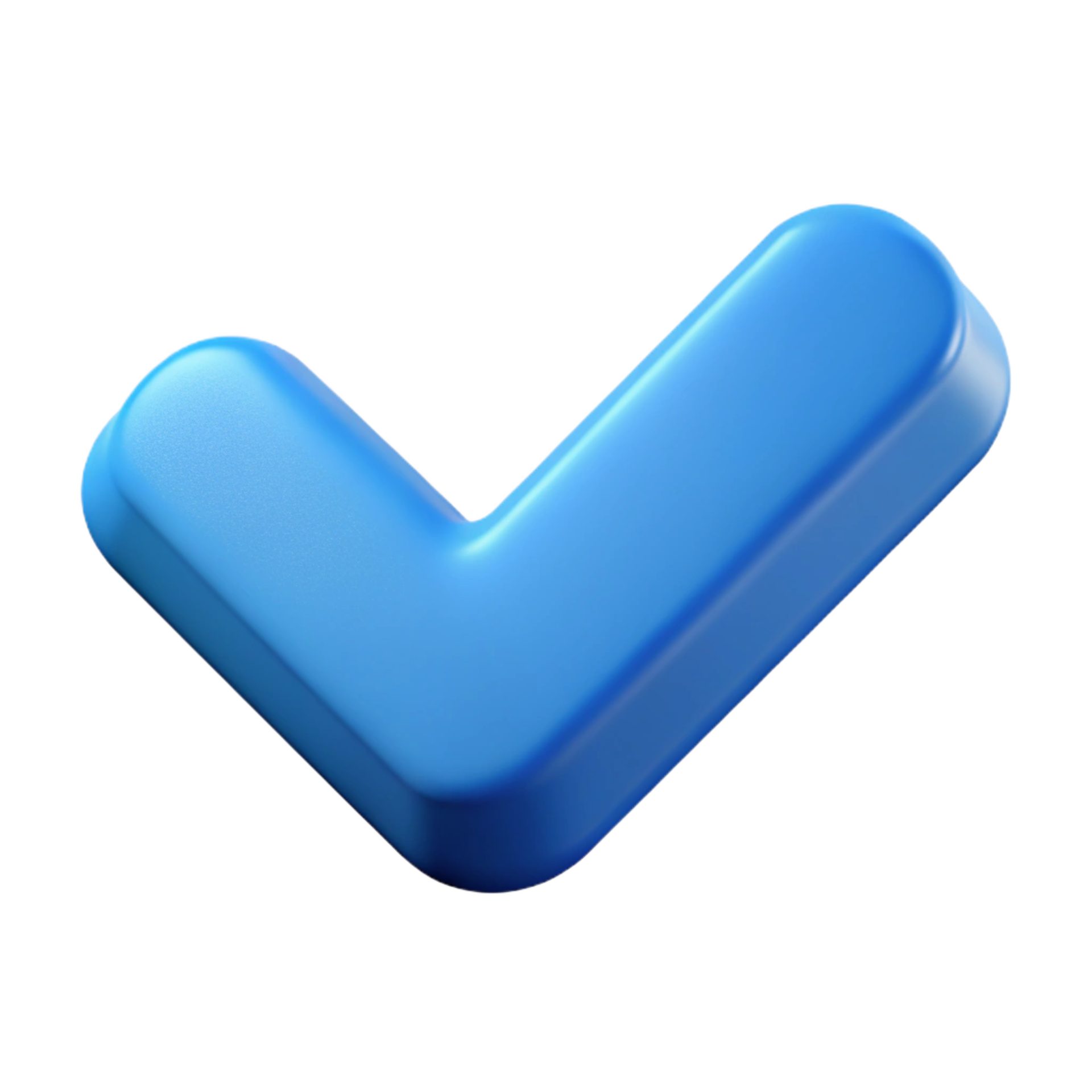 Radiant Sought After A Symmetrical Checkmark Icon Minimal Design Flat Color Crisp Edges With