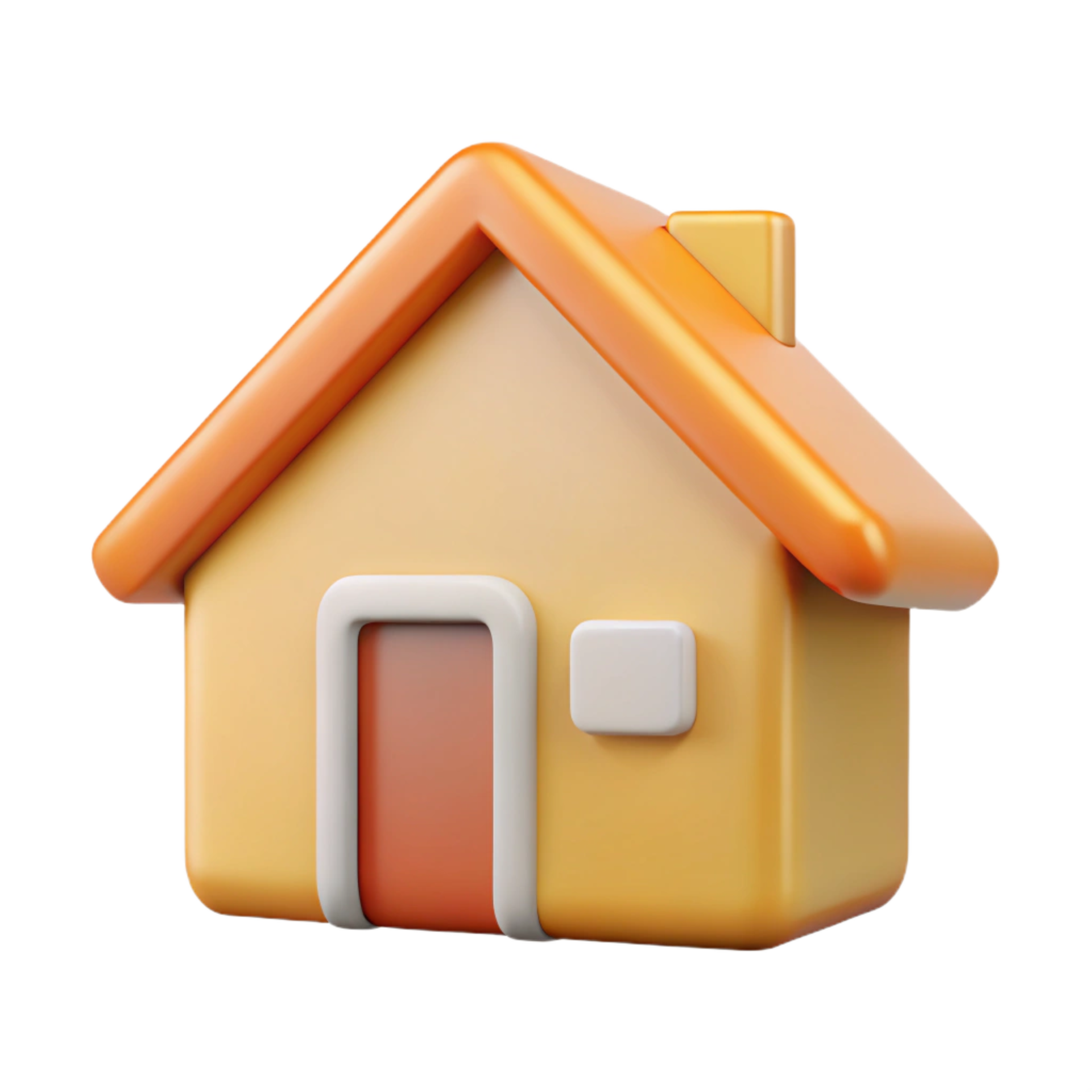 Pristine Exceptional A Simple House Icon Crisp Edges Flat Color Minimal Design With Scalable
