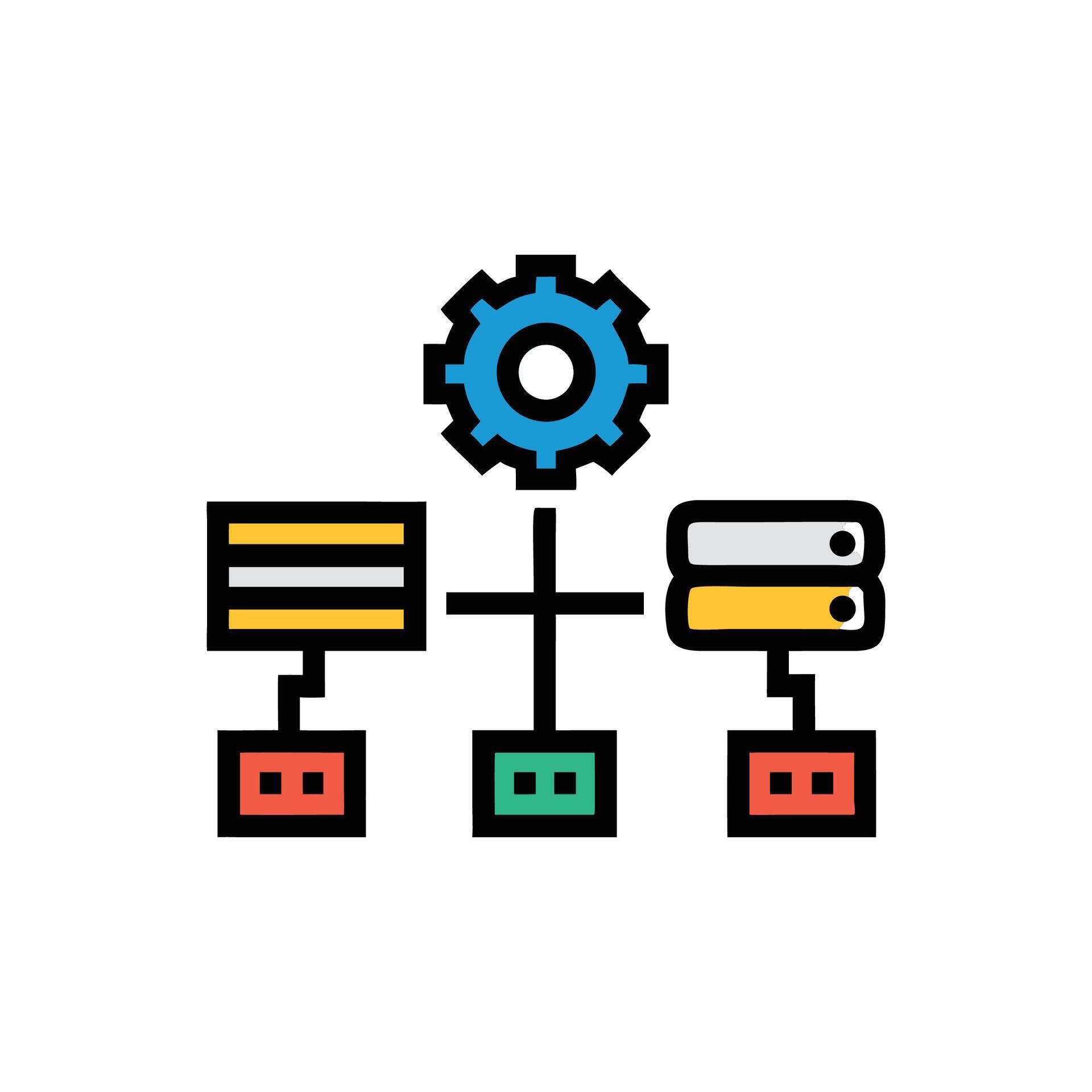 Workflow diagram showing data processing flow with configuration ...