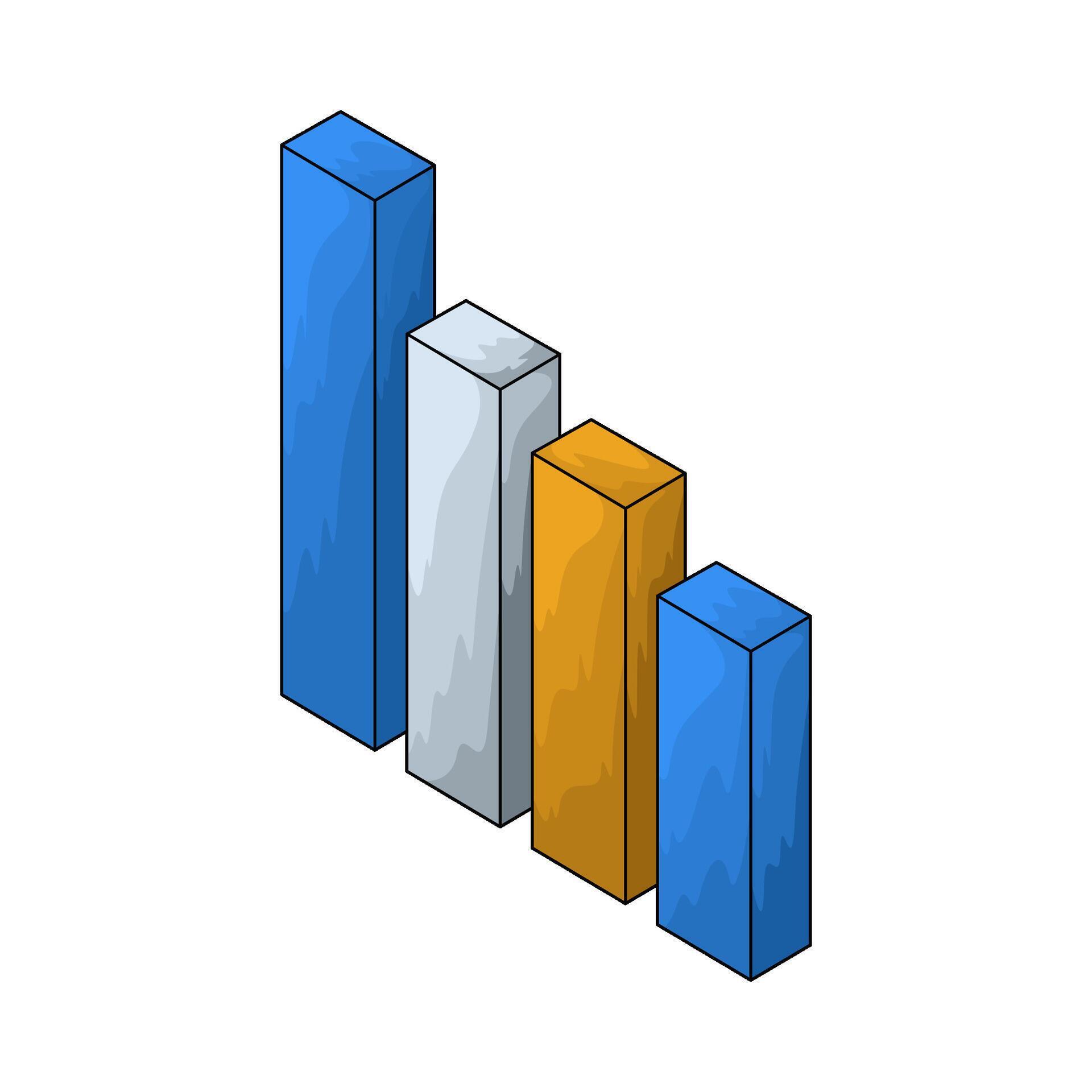 Data Storage graph 65412631 Vector Art at Vecteezy