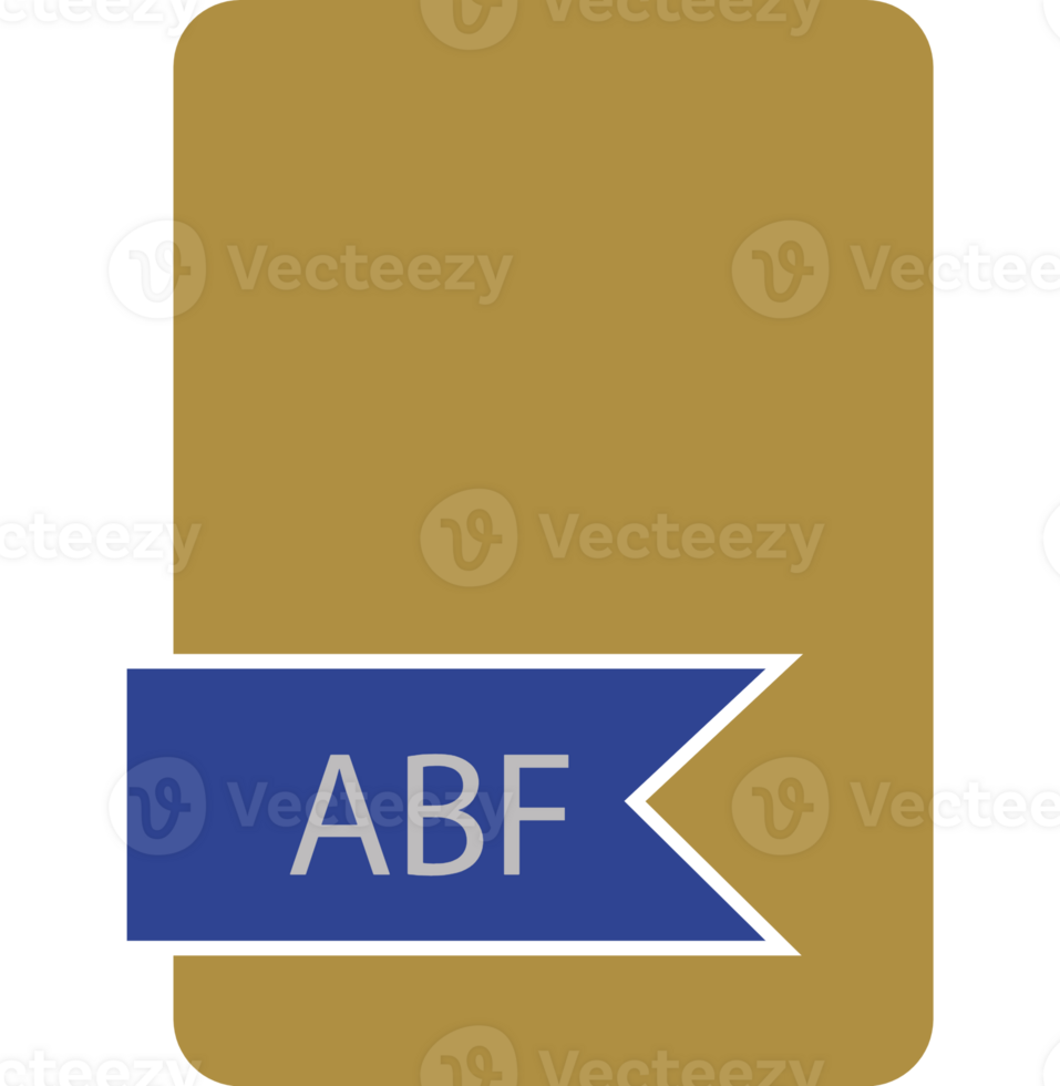 Abf File Format Icon Label Contour 65420183 Png