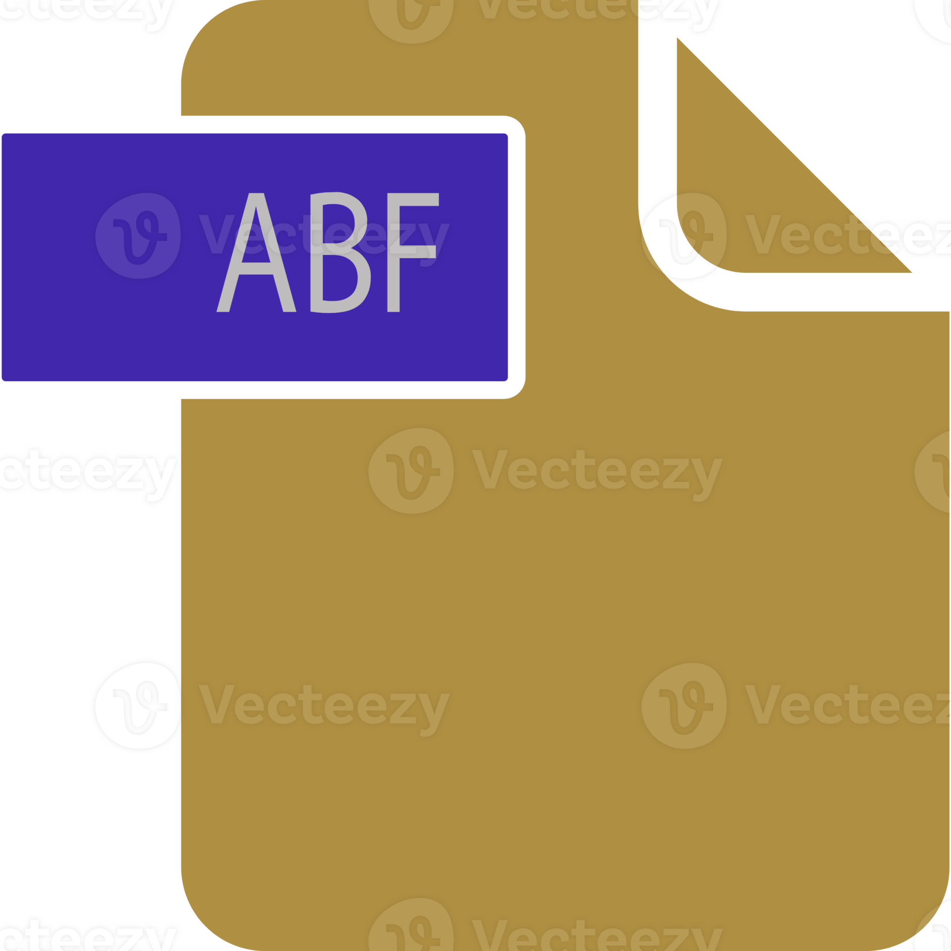Abf File Format Icon Rounded Shapes And Spacing 65420191 Png