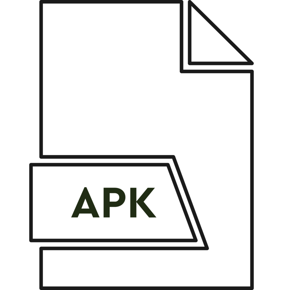 Apk File Format Icon Spacing In Objects 65420321 Png