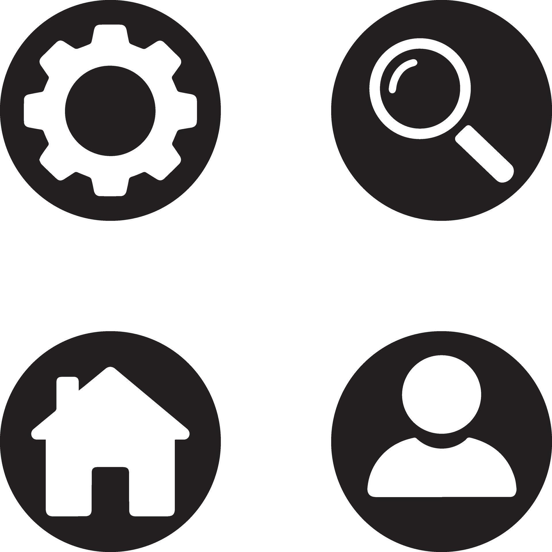 Basic Interface Button Icons 65459492 Vector Art at Vecteezy