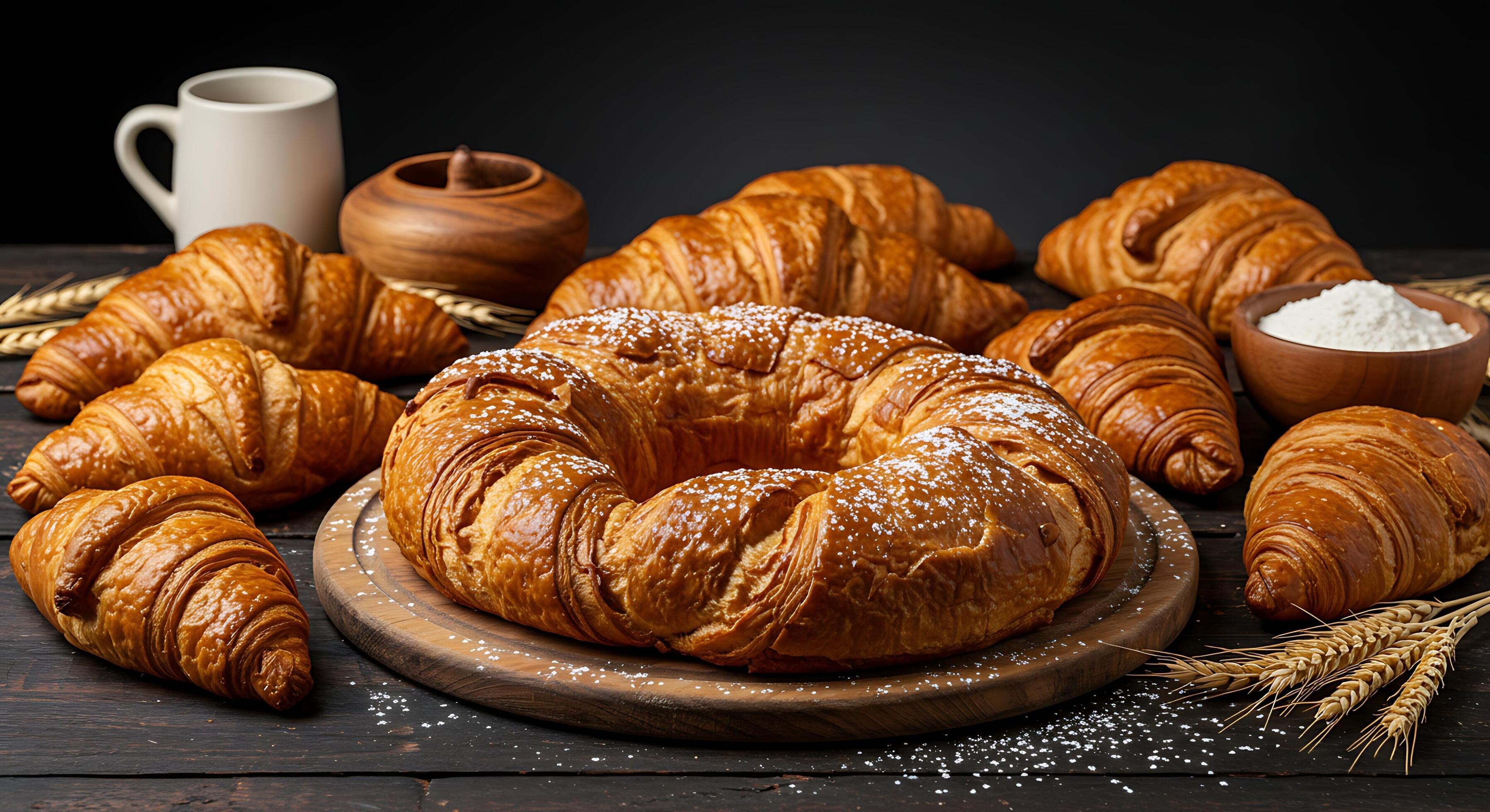 Highlighting Bakery Texture with Crisp Minimal Backdrops 65582196 Stock Photo at Vecteezy