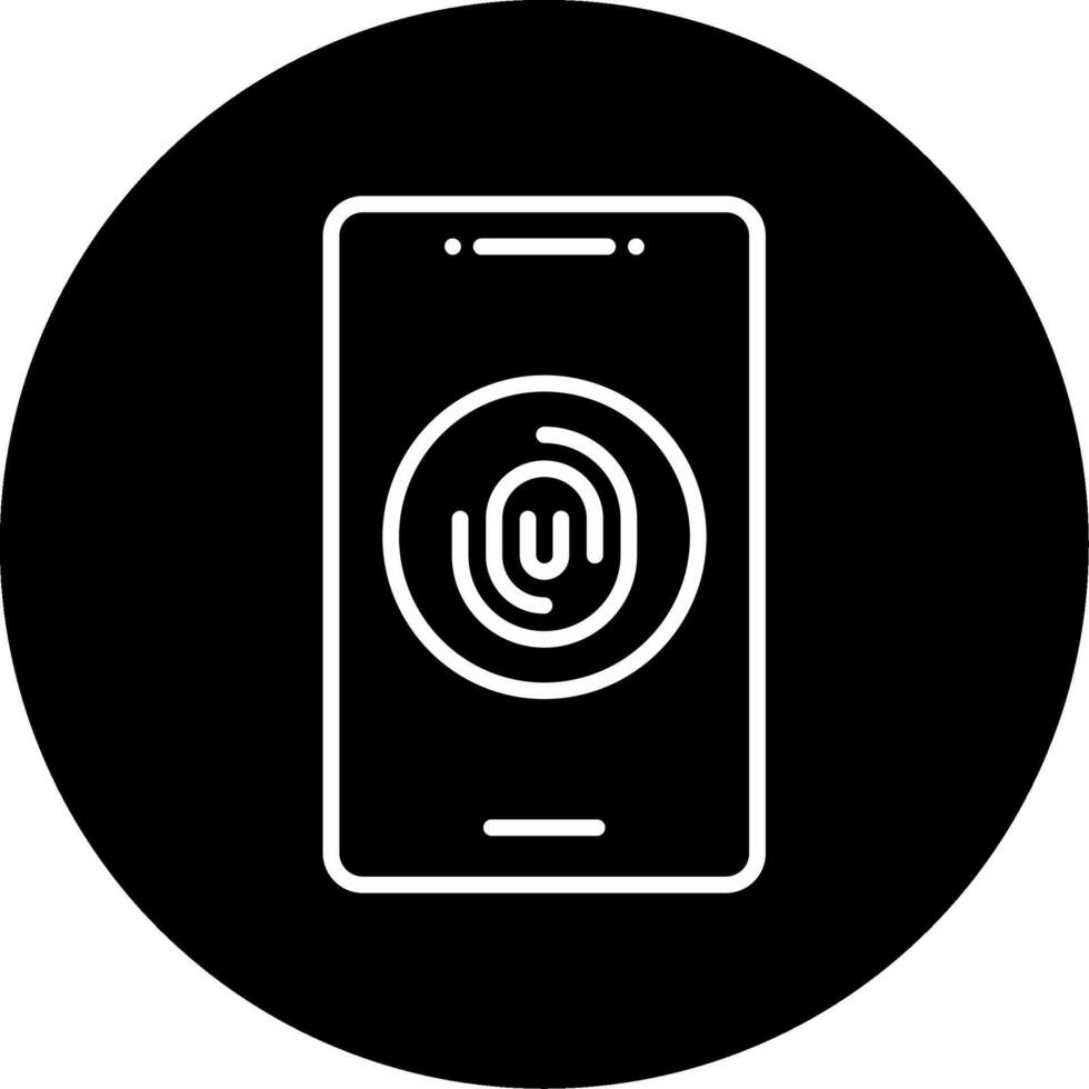 Fingerprint Sensor Security Line Circle Inverted 65583344 Vector Art at Vecteezy