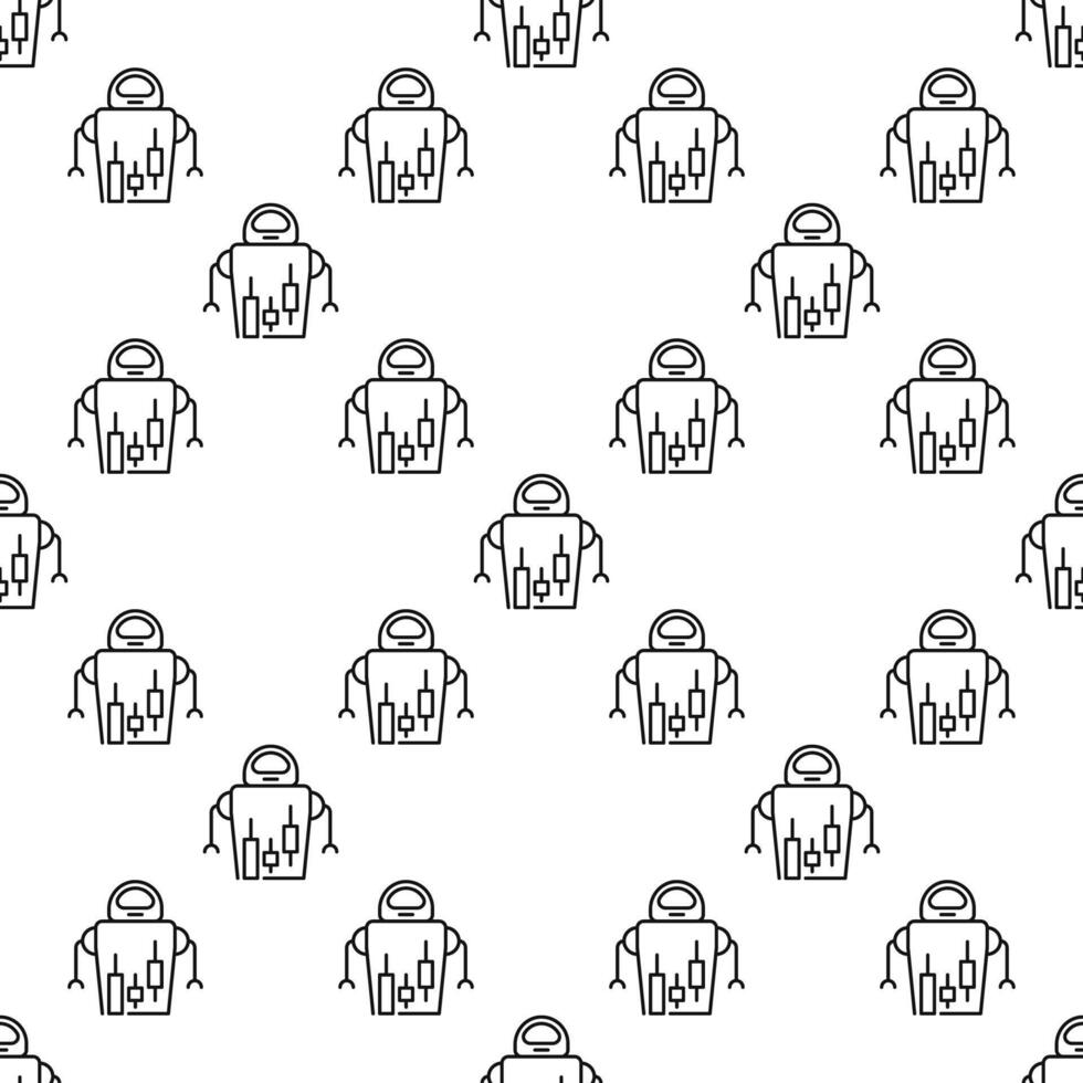 Automated Robot Trader Stock And Crypto Trading Bot Linear Seamless 8218