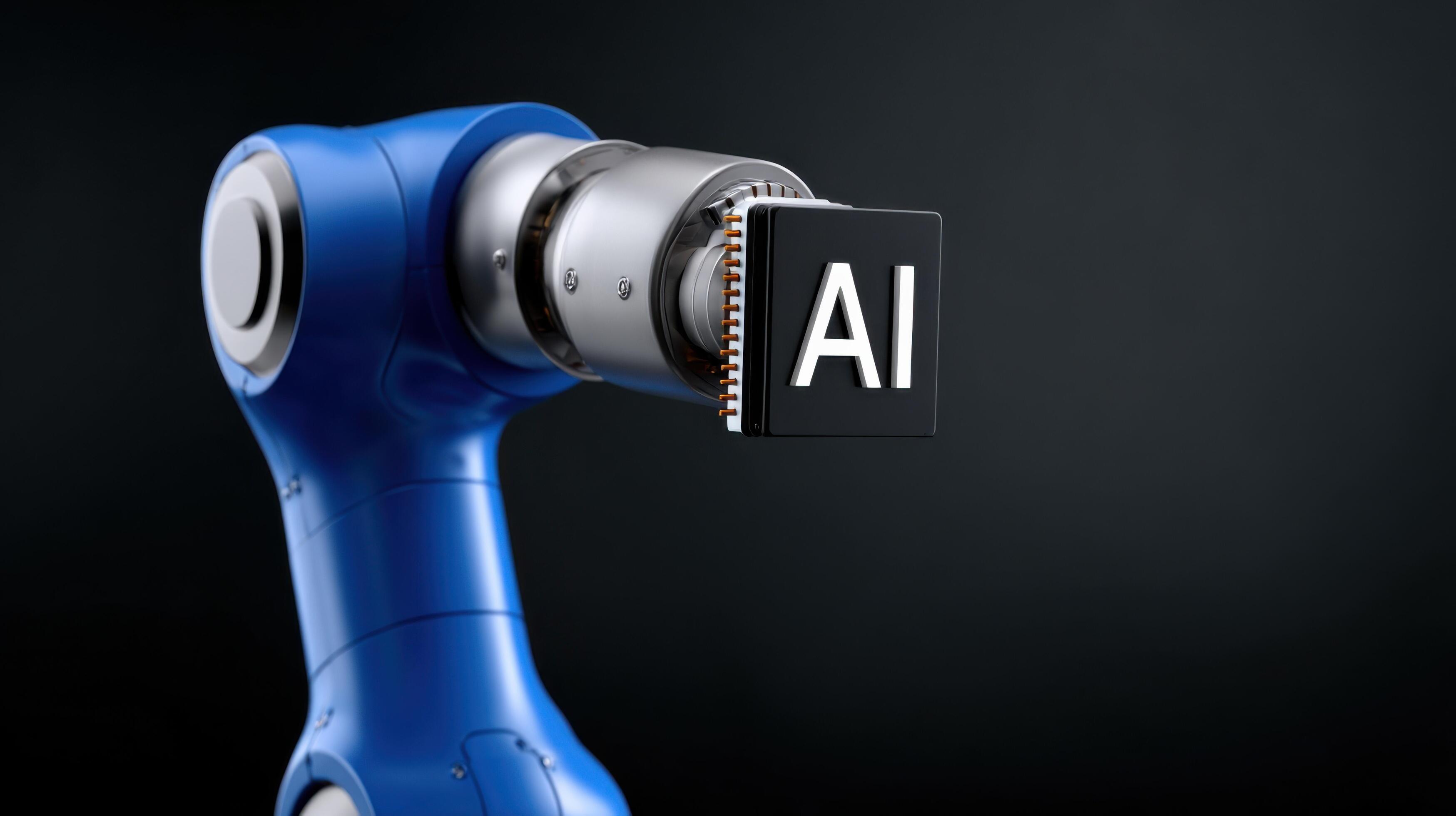 AI Powered Robotic Arm The Future of Automation 65660006 Stock Photo at ...