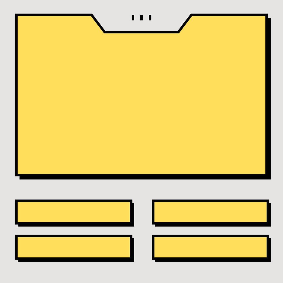 Quiz and game show template. Question answers. 65676779 Vector Art at ...